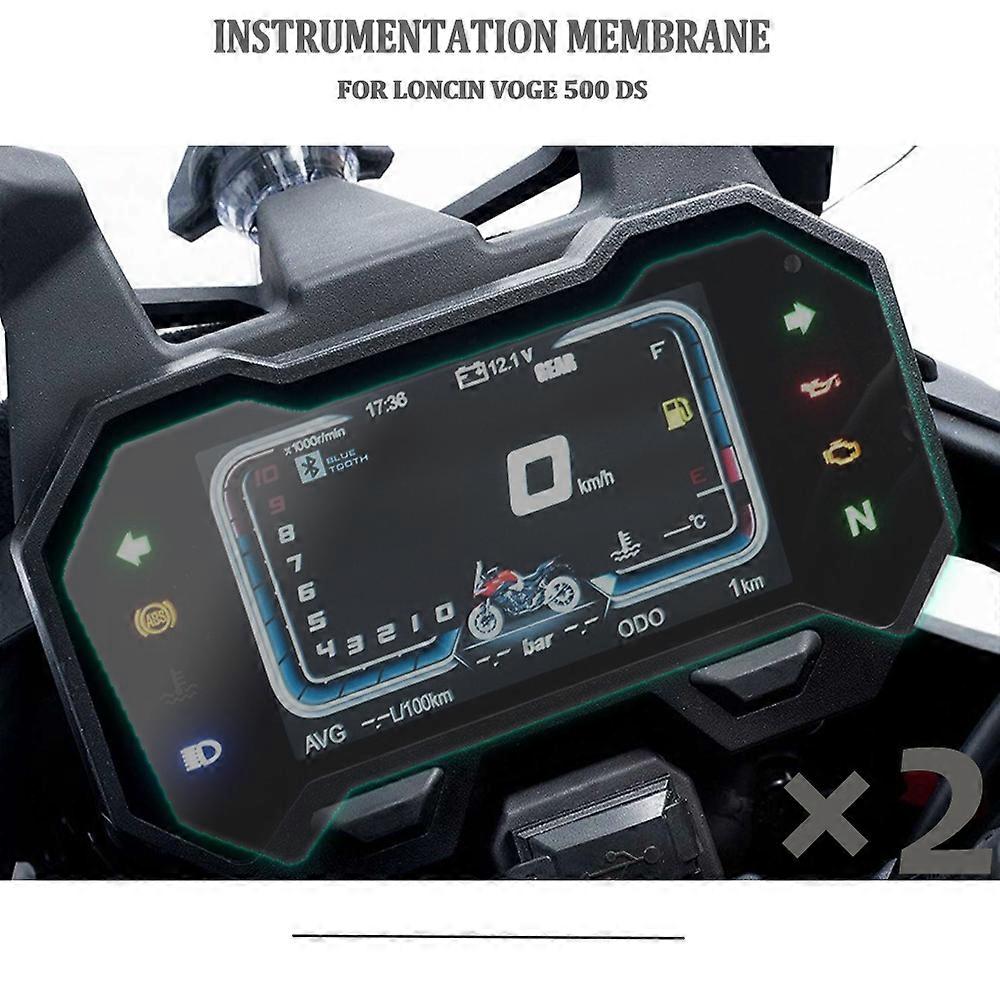 For LONCIN VOGE 500 DS 2020-2021 Motorcycle Transparent TPU Hydraulic ...