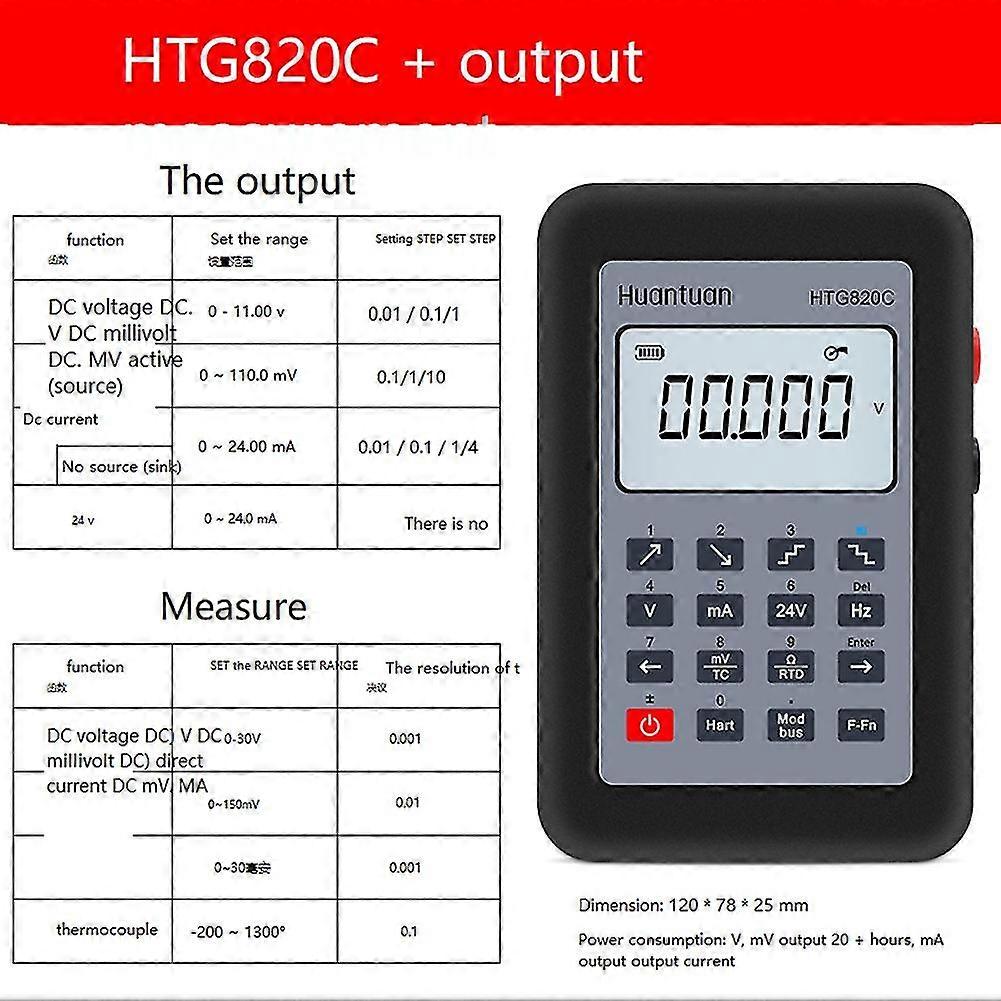 Lb02a Process Calibrator Color Lcd With Frequency Rtd Pt100 ...