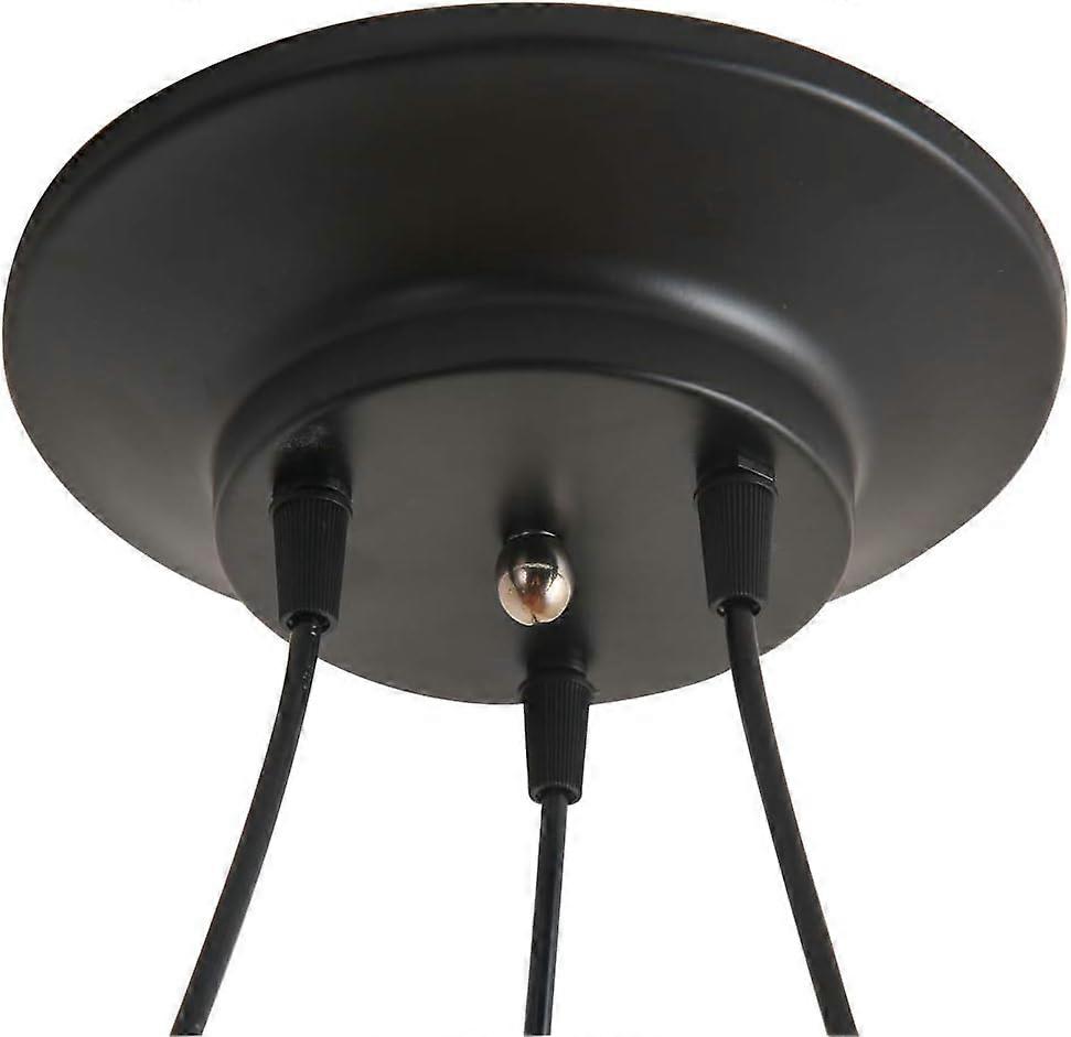 E27 DIY Pendant Light 3-Head Vintage Edison Ceiling Light Industrial ...