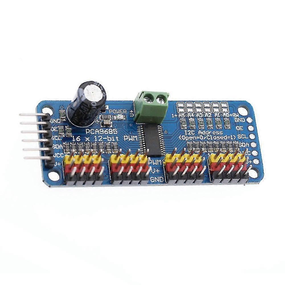 Pca9685 16-channel Pwm/servo Driver Iic Interface For Arduino Shield ...