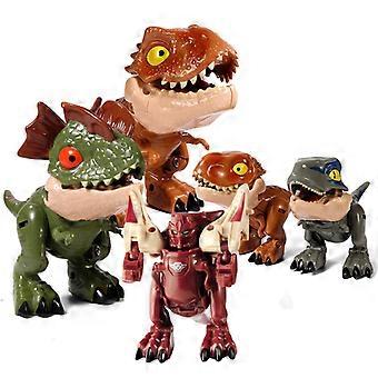 Robot Dinosaurs Toys Transform Indominus Rex Carnotaurus Velociraptor ...