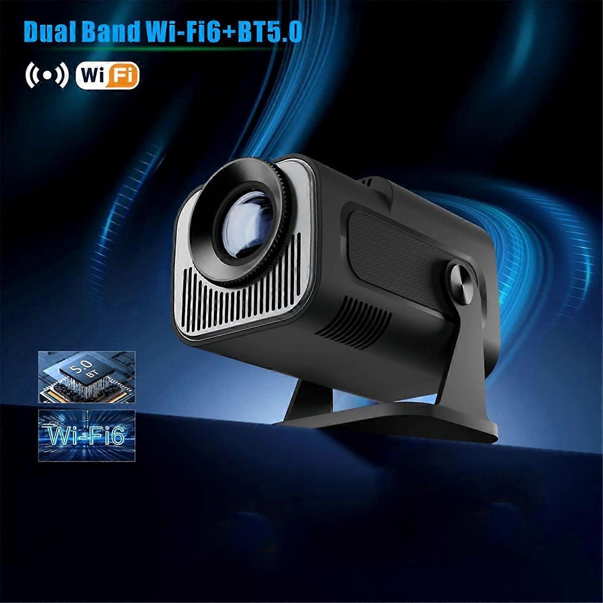 HY320 Mini Native 720P Android 11 Projector 200ANSI Wifi6 BT5.0 Cinema ...