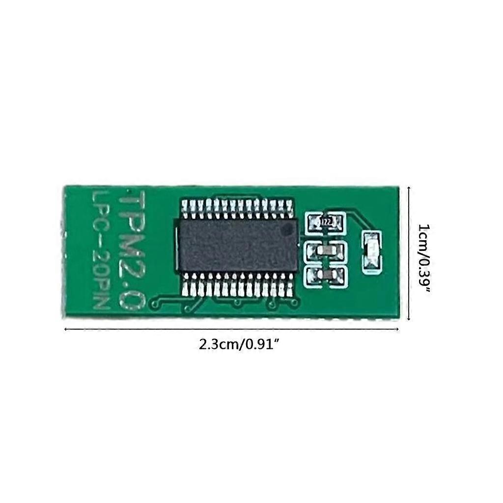 TPM 2.0 Encryption Security Module Remote Card Supports Version 2.0 LPC For | Fruugo UK