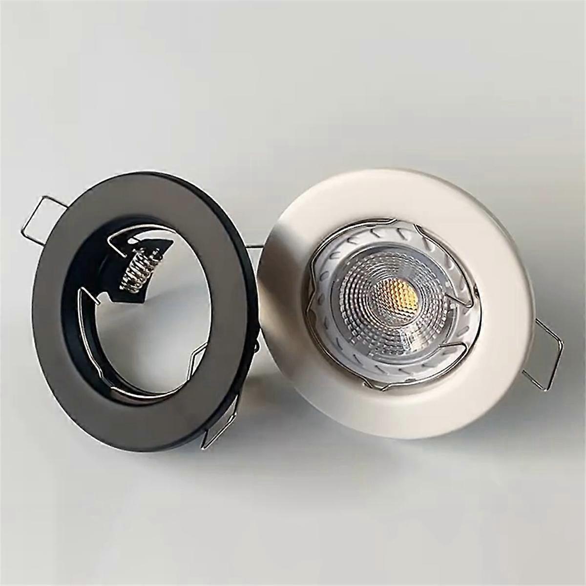 6pcs Down Light Frame Recessed LED Ceiling Fixtures Downlight MR16 ...