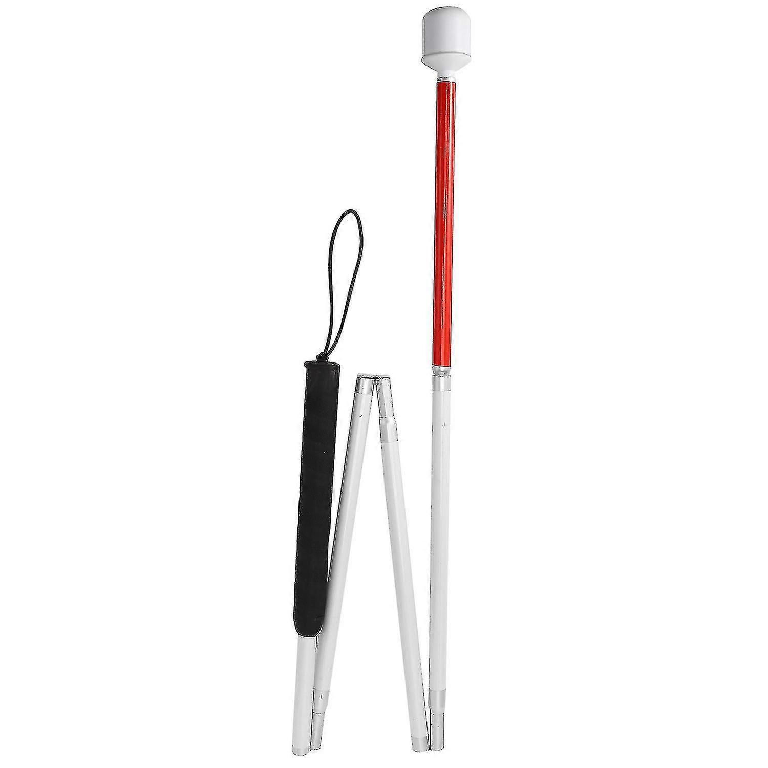 Aluminum Folding Cane 4-sec Folding Cane With Rolling Tip For Blind ...
