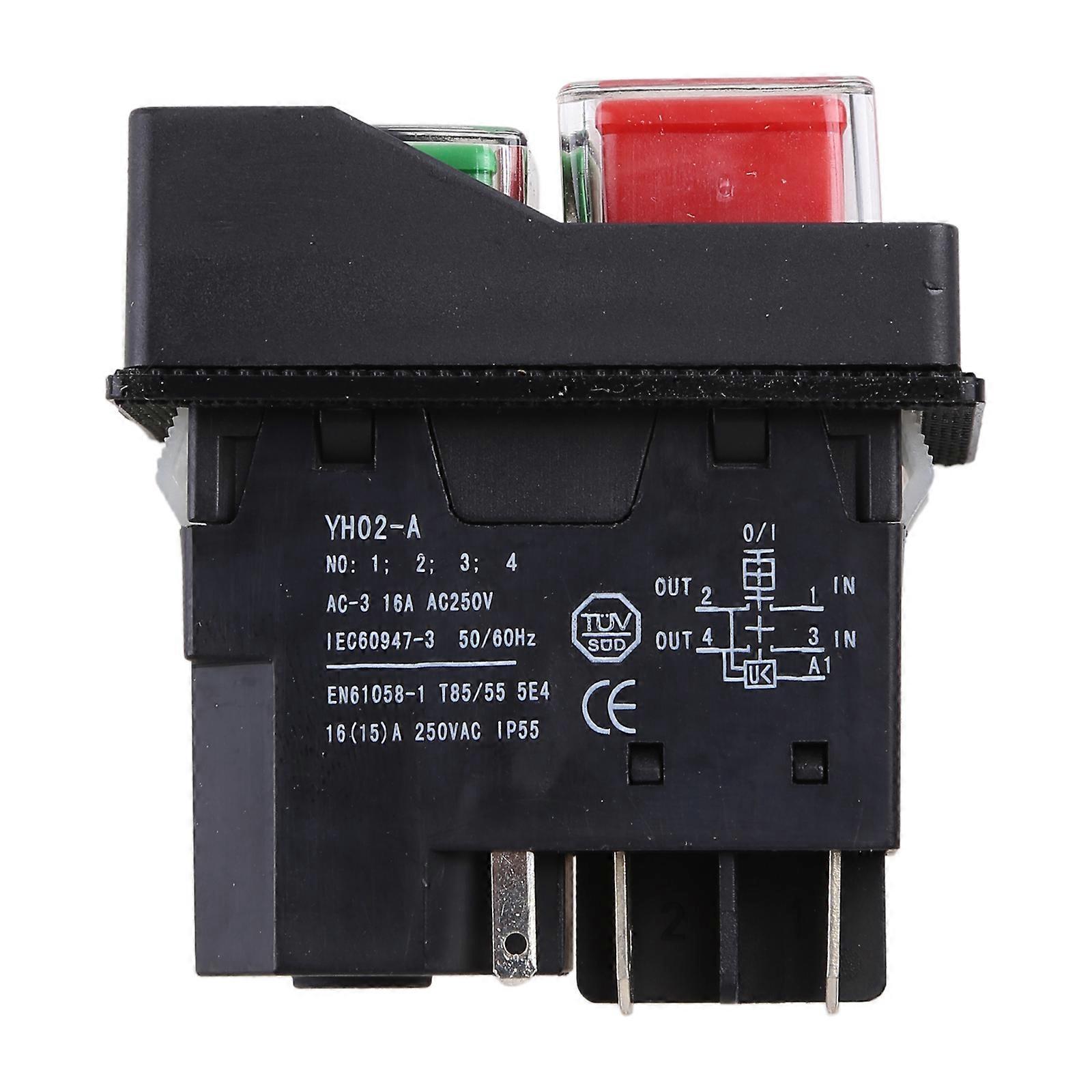 KLD-28A/YH02-A Electromagnetic Starter Push Button Switches Machine ...