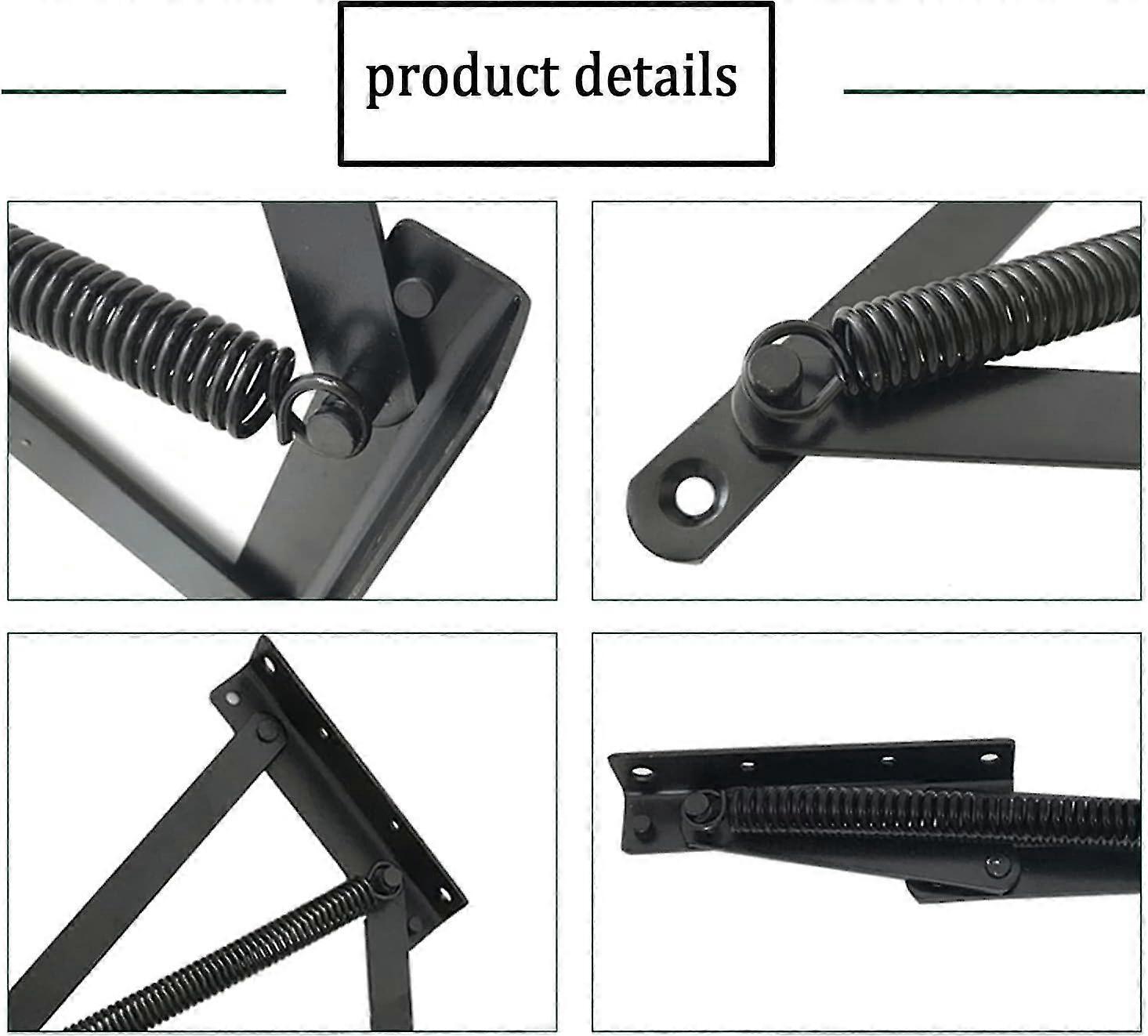 Pair Of Bottom Hinges, Sofa Bed, Storage Compartment, Lifting Hinge ...