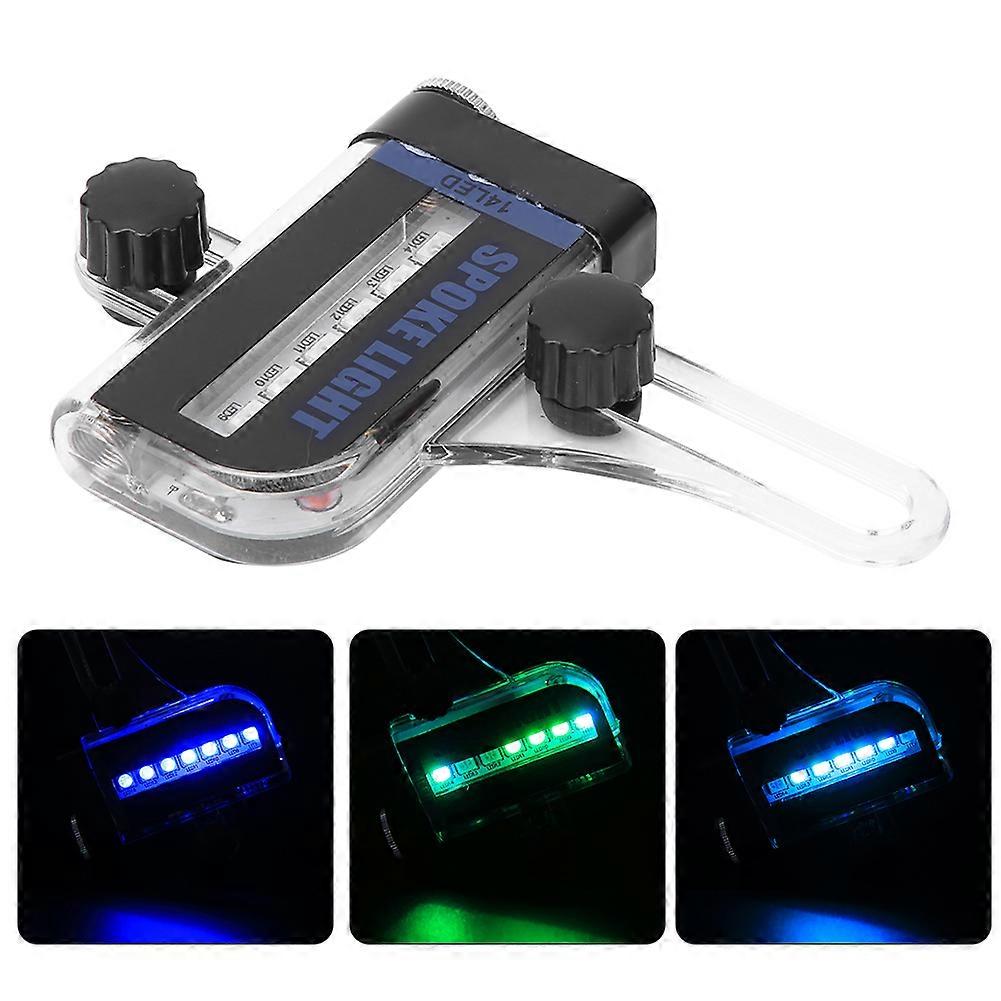 Bike Dual Side 14LED RGB Spoke Light Wire Lamp Accessory for Mountain ...