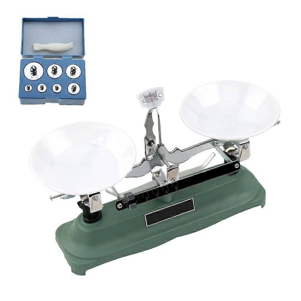 Tray Balance 500g/0.5g Mechanical Tray Balance Scale with Weights Set ...