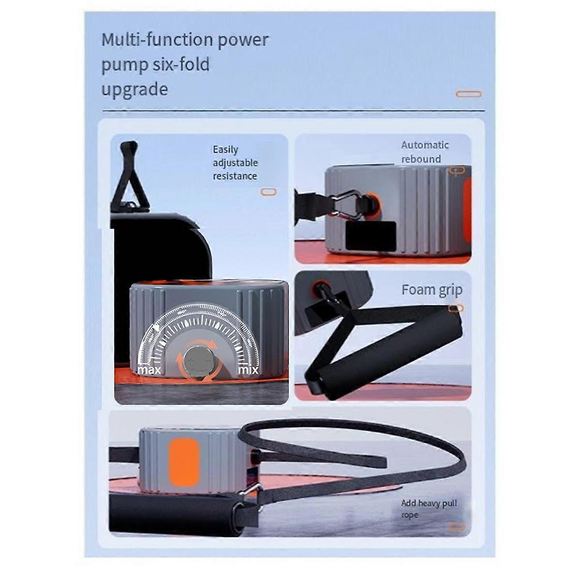 Multifunctional Fitness Equipment Resistance Machine for Strength ...