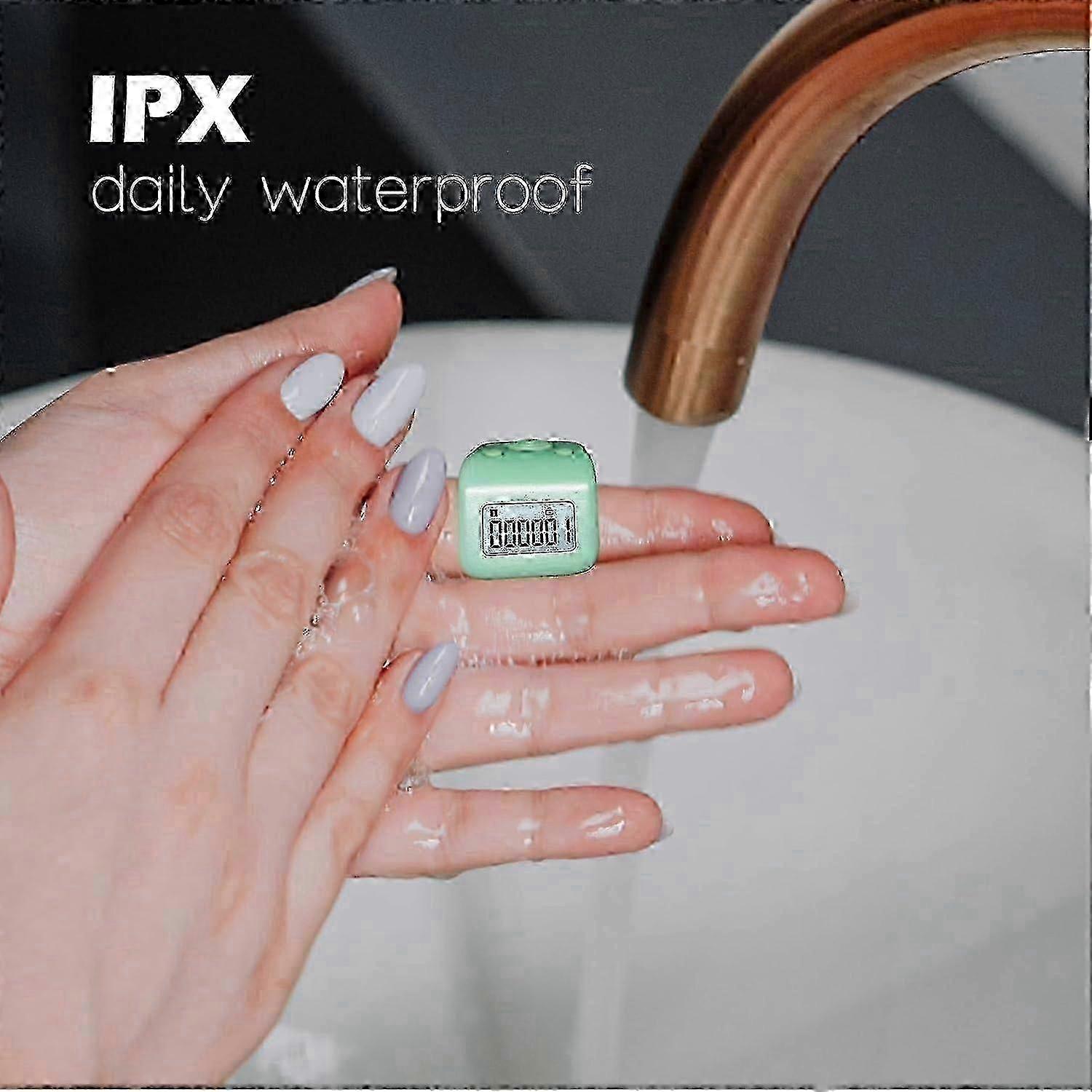 Rechargeable Finger Counter, Ipx8 Waterproof Lap Counter, Silent 6 ...