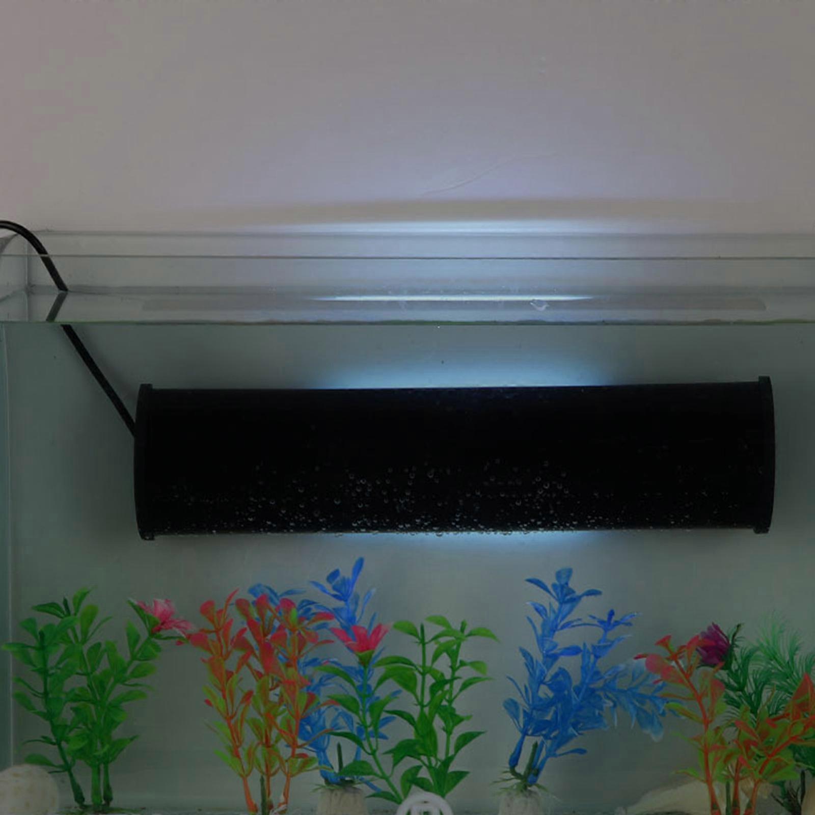 Aquarium UV Light Shade Plastic Cover with Built-in Tube Fixing Clip ...