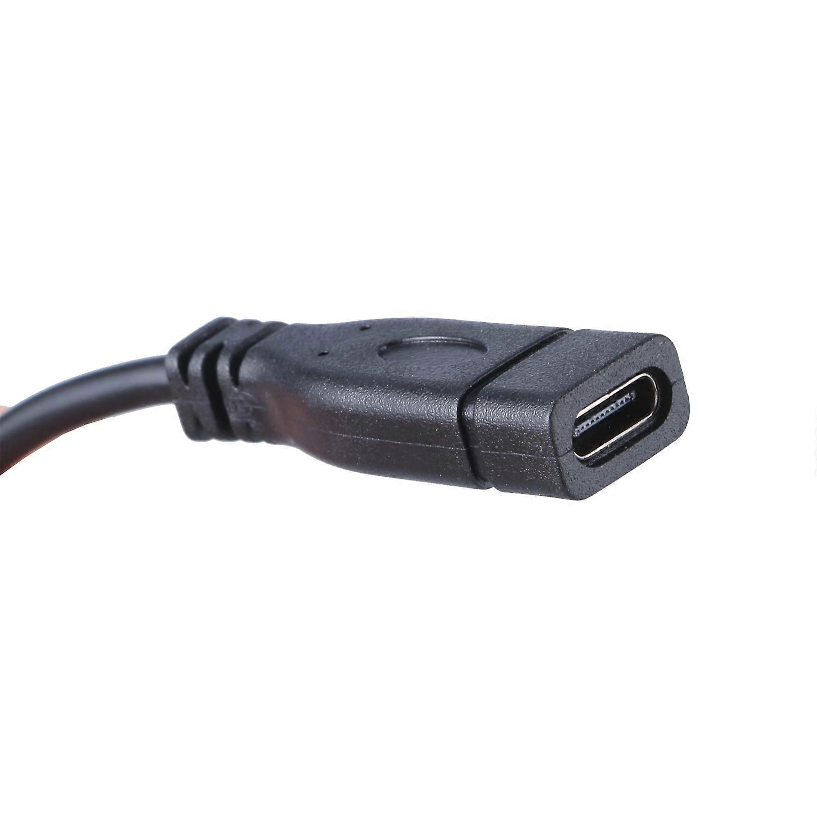 USB C Pigtail Cable Extension Power Cord Type C Female to 4Pin Bare Wire Open End Connector Line ...