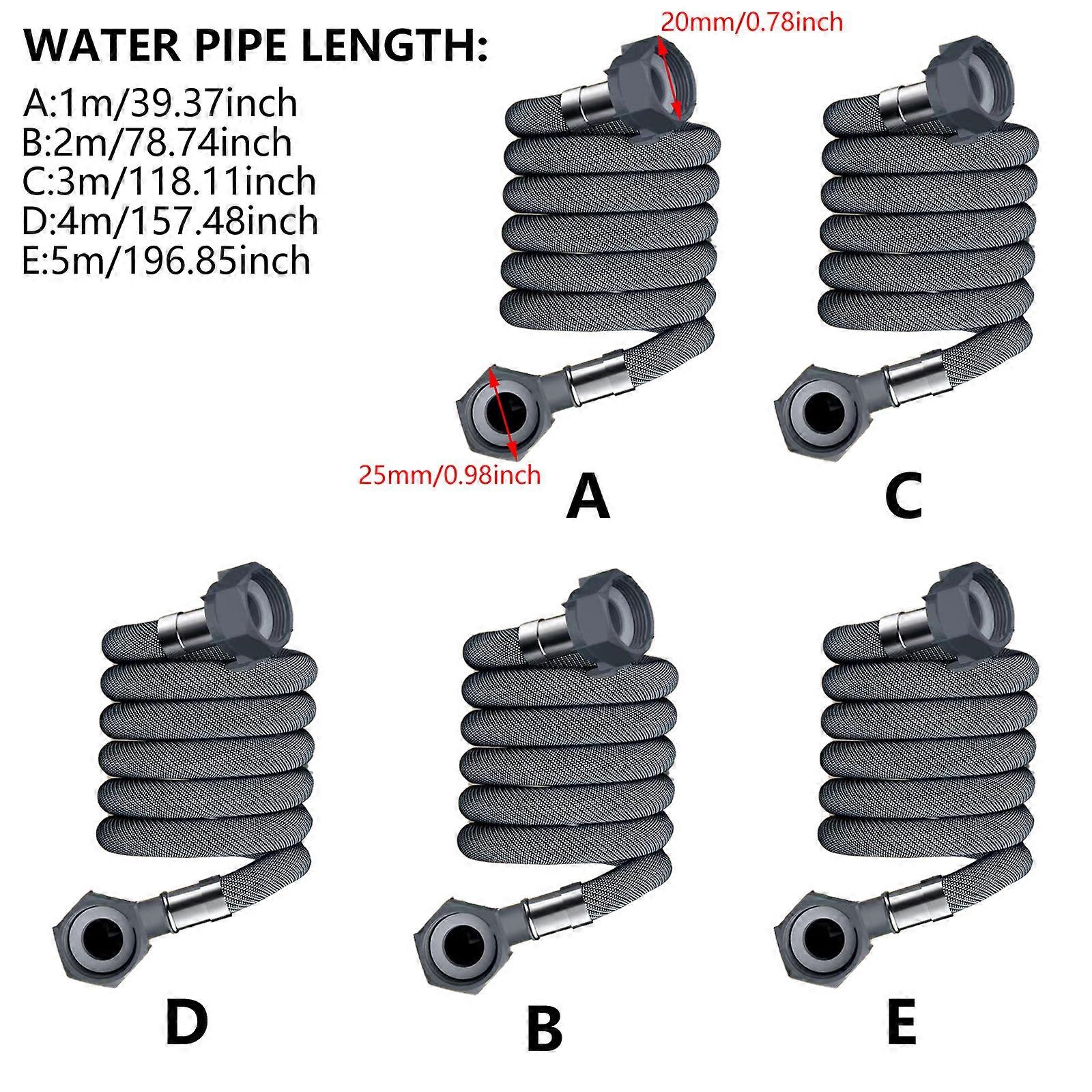 Fully Automatic Washing Machine Water Inlet Pipe Water Feed Fill Hose ...
