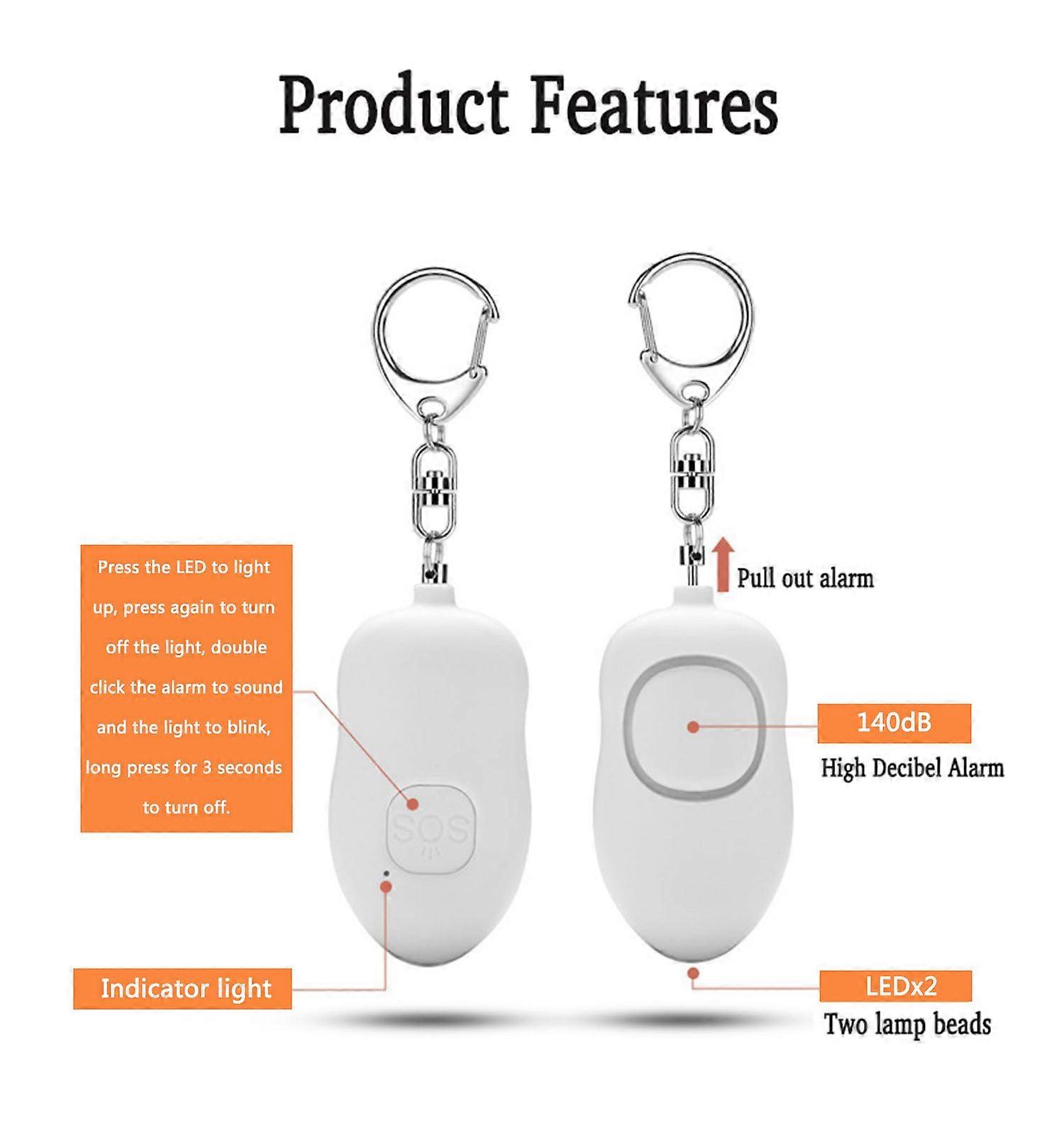 Personal alarm, pocket alarm, key fob alarm, alarm system, alarm system ...