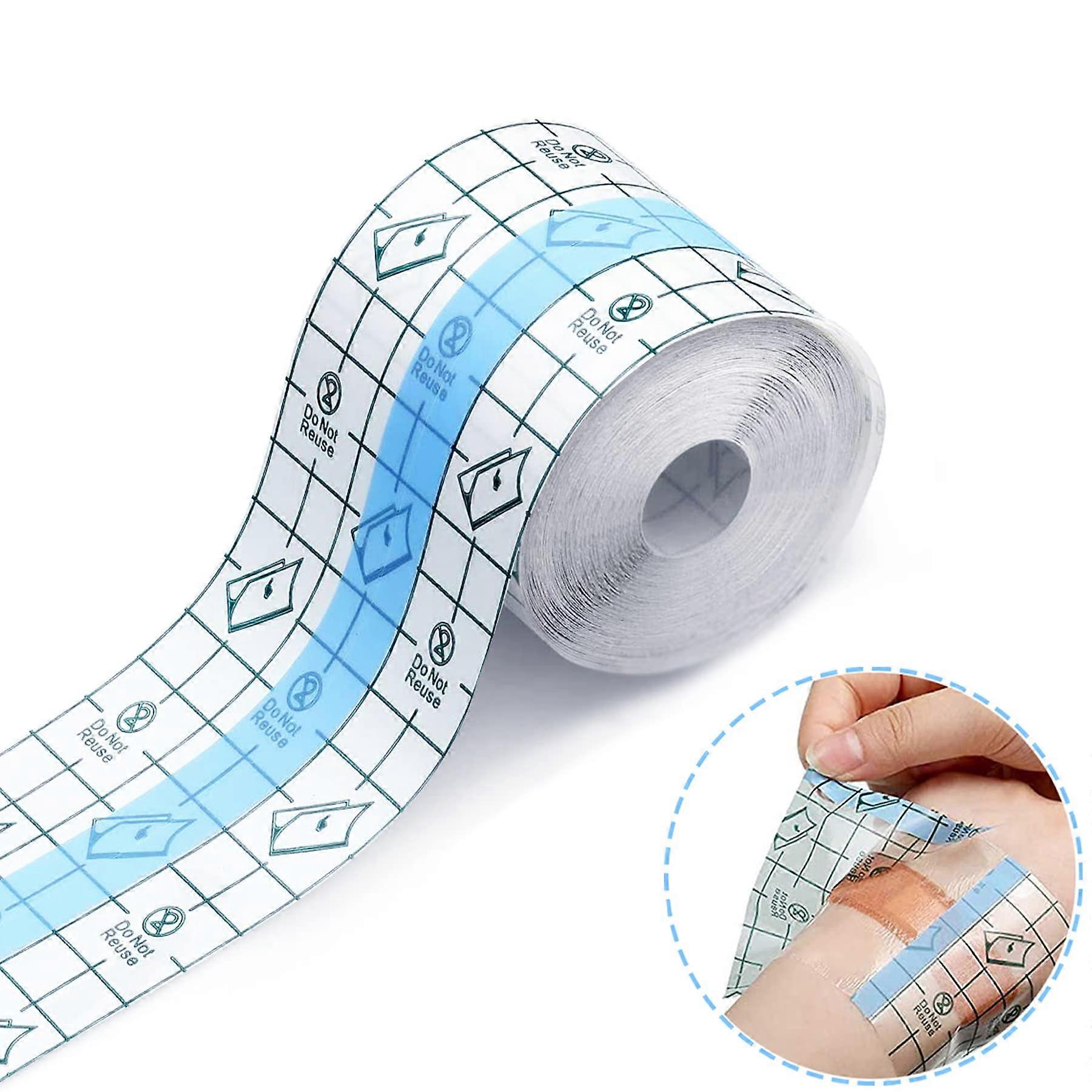 Waterproof Transparent Bandage 6 cm x 10 m, Self-Adhesive Medical ...