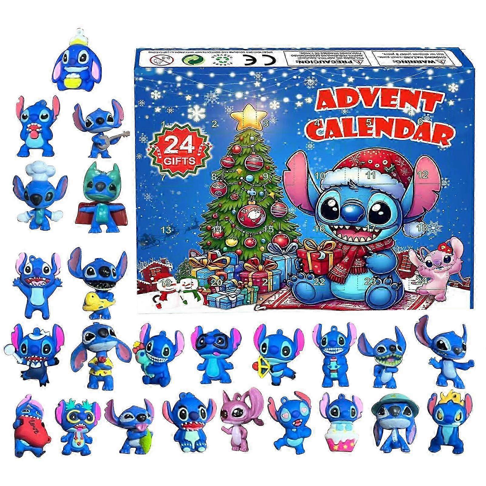 2025 Stitch Lilo & Stitch Christmas Advent Calendar Blind Box 24 ...