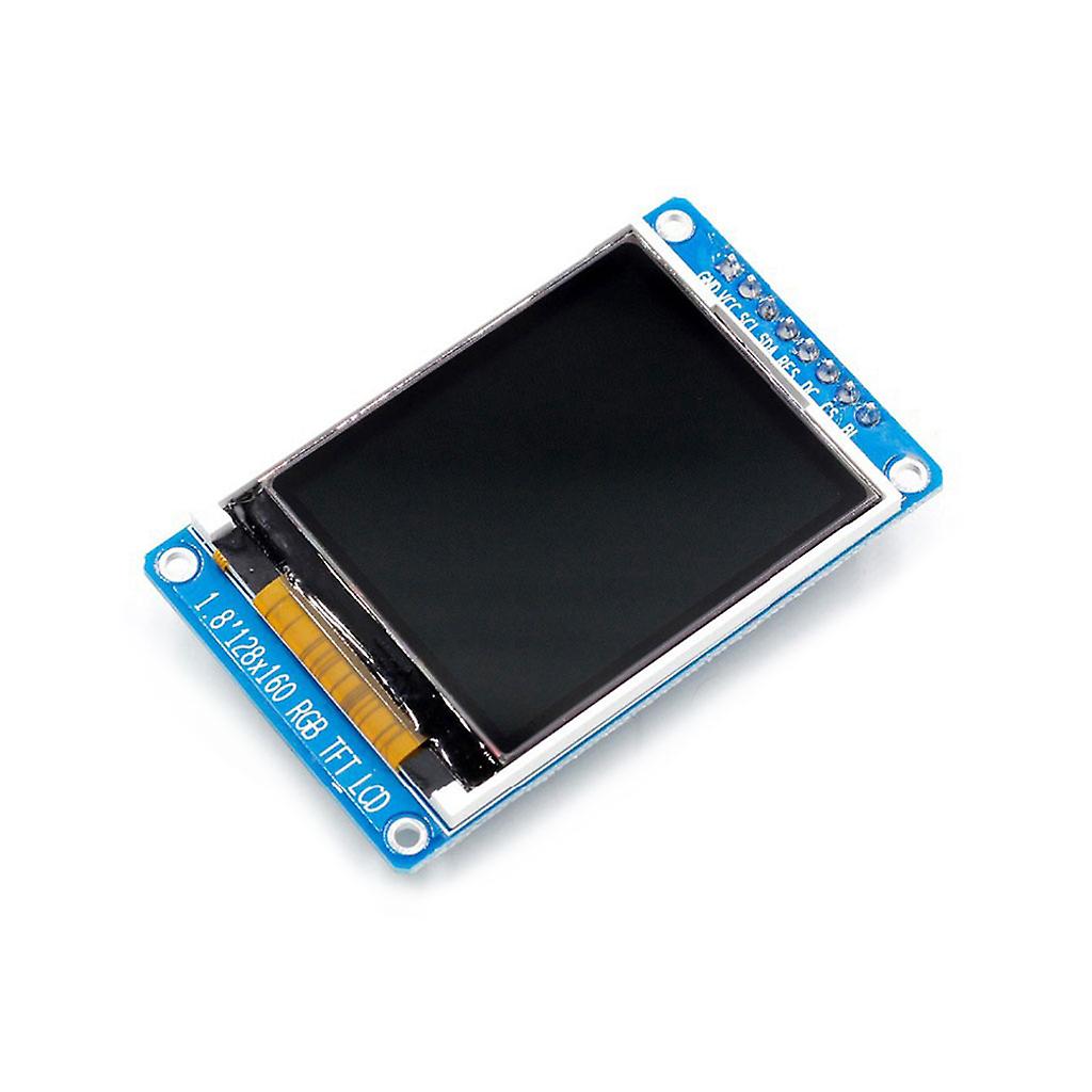 1.8 Inch 128x160 Spi Full Color Tft Lcd Display Screen Module St7735s Control Chip 3.3v Power ...