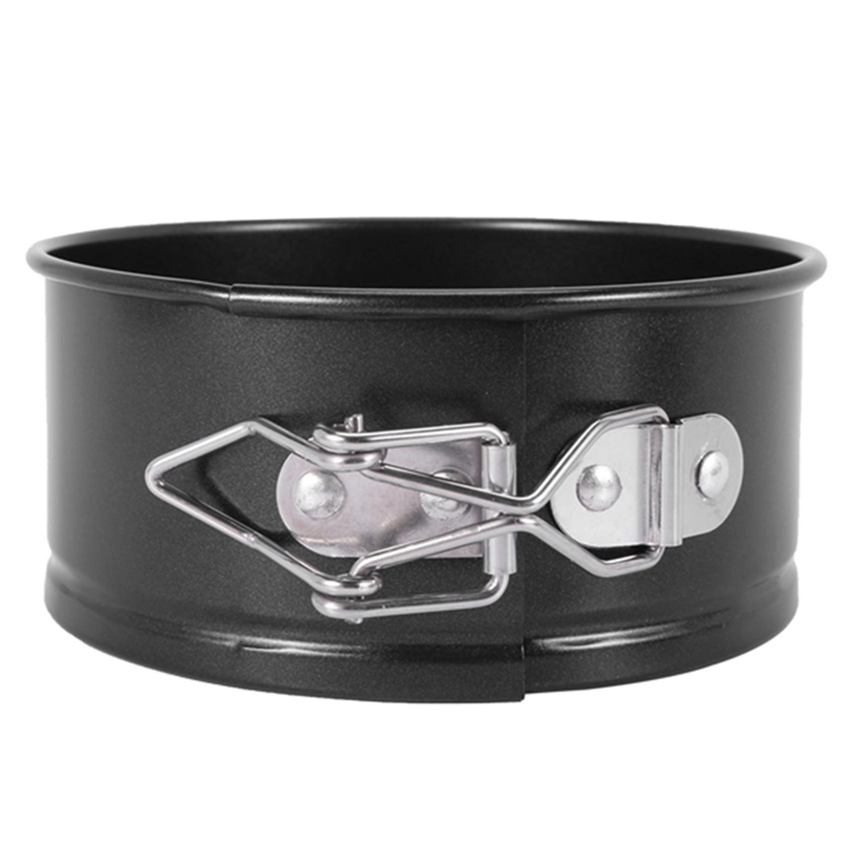 4-inch Mini Springform Pan Set - 4 Piece Small Nonstick Cheesecake Pan ...