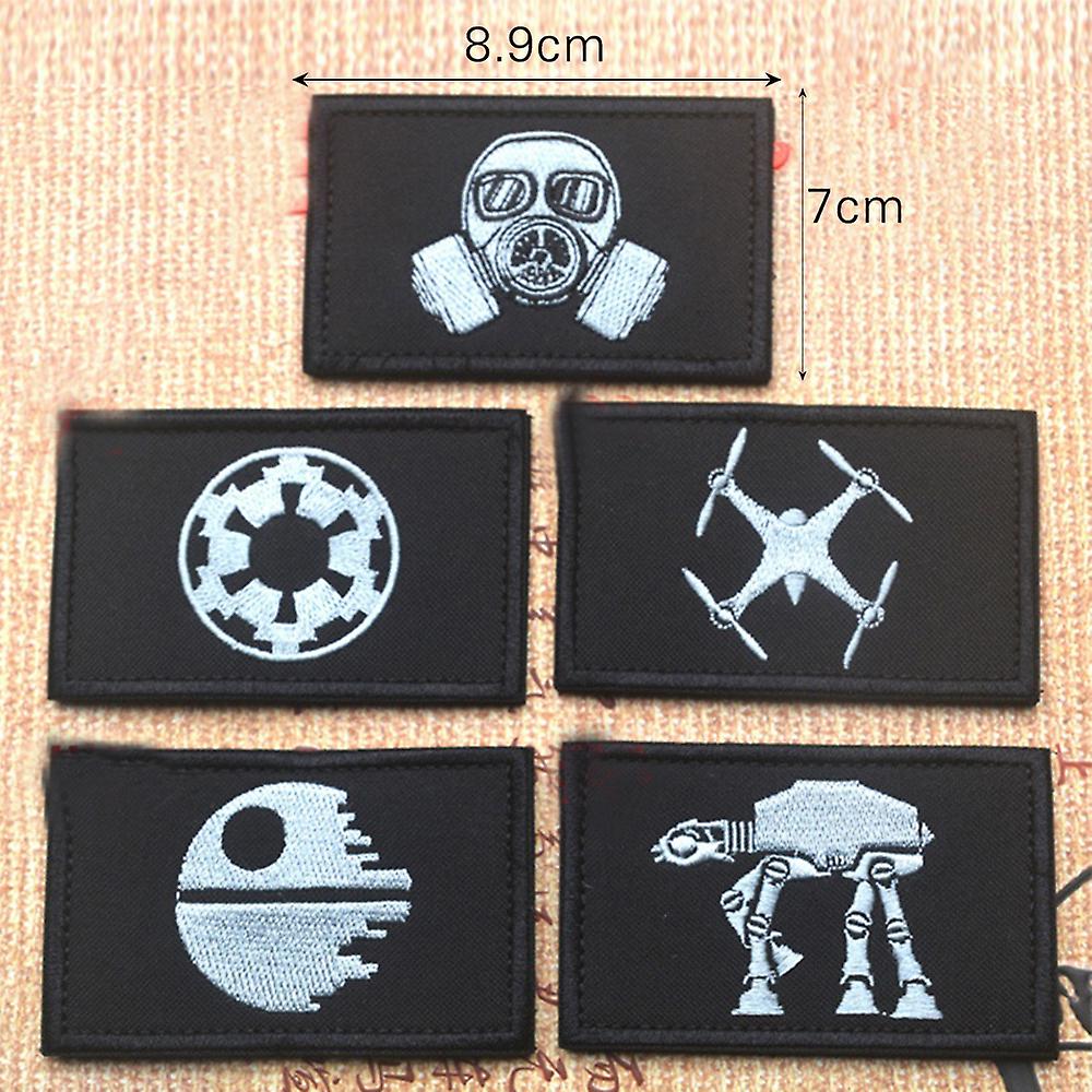 Hot Army Military Embroidered Badgespatche Velcro Patch Tactics Armband ...