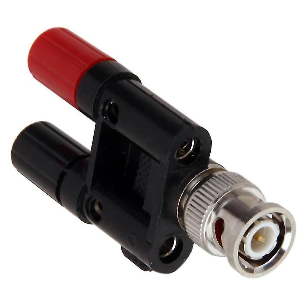 Bnc Plug 4mm Banana Plug Splitter Connector Bnc Male Plug To 2 X 4mm ...
