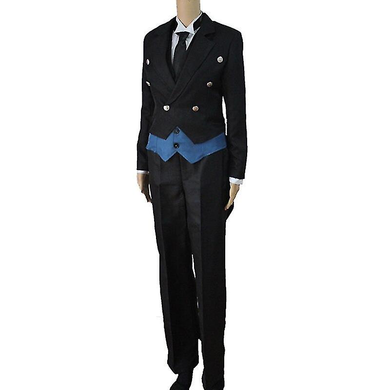 Black Butlers Cosplay Sebastian Michaelis Costume Japanese Anime Unisex ...
