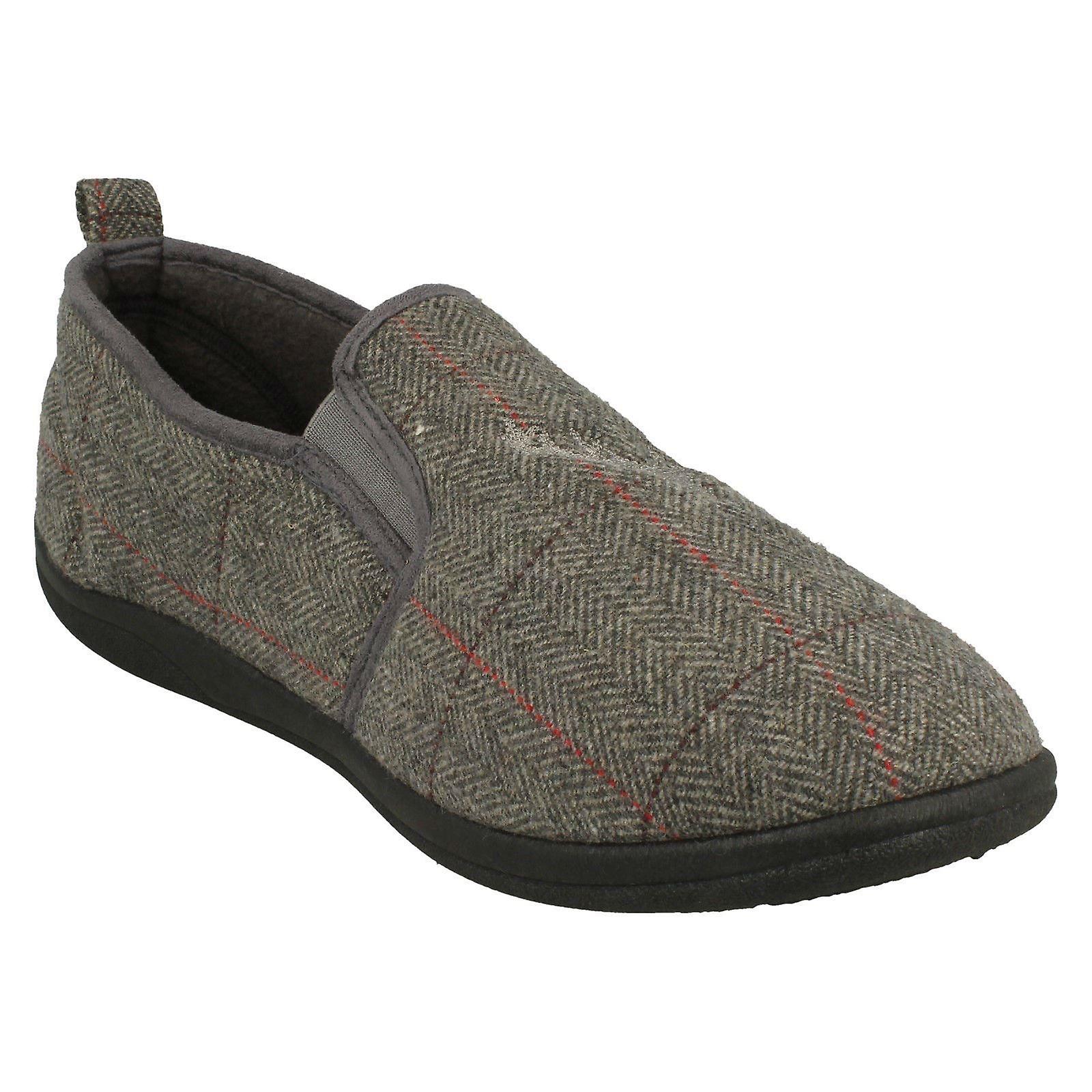 Mens Padders Stag Detailed Slipper Huntsman | Fruugo UK