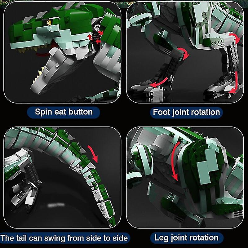 Ideas Animals Series Building Blocks Technical Expert Jurassic Di ...