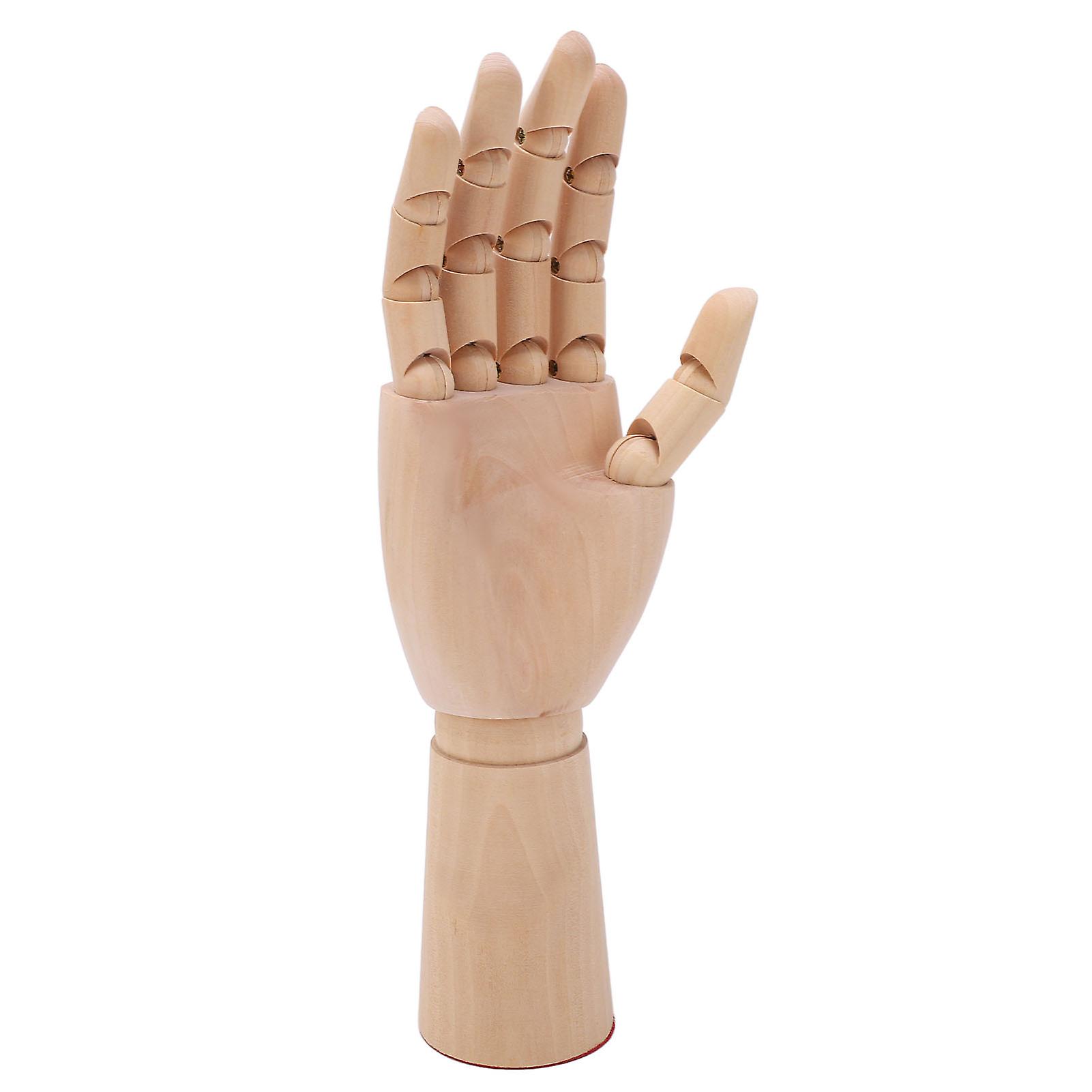 Wooden Hand Model for Sketching with Flexible Posable Fingers Durable ...
