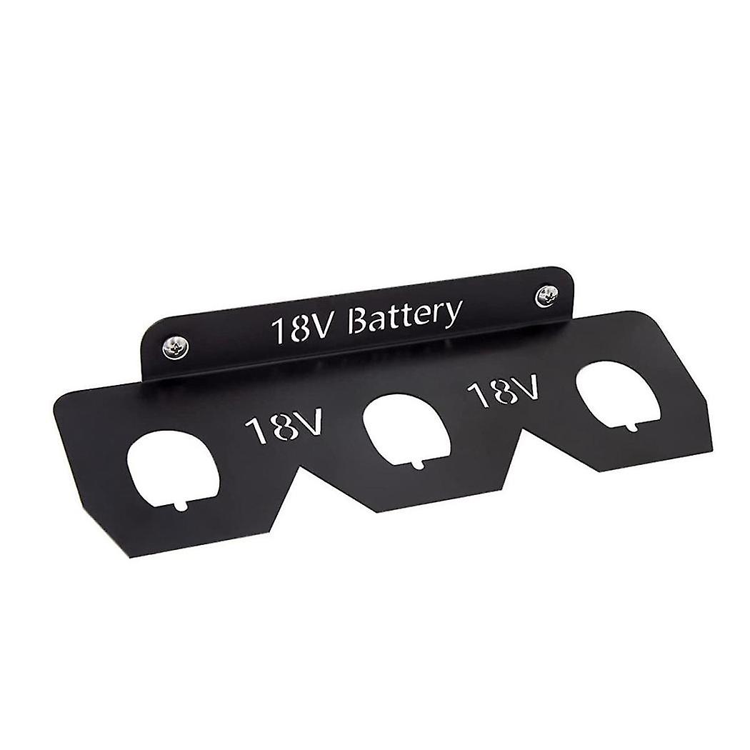 Battery Holder, Wrought Iron 18v Battery Storage, 18v Battery Holder ...