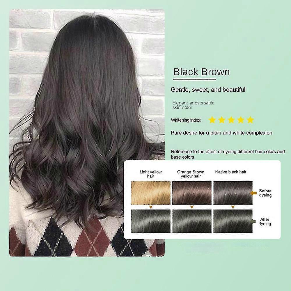 Natural Plant Hair Dye Bubble New Botanical Based For Grey Hair Color ...