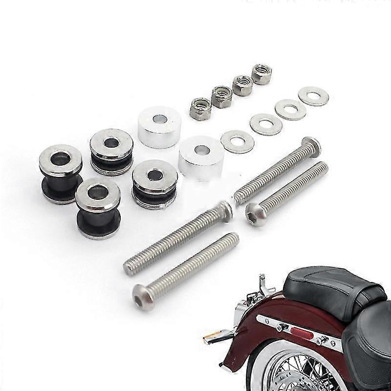 Motorcycle Sissy Bar Luggage Rack Docking Hardware Kit compatible with ...