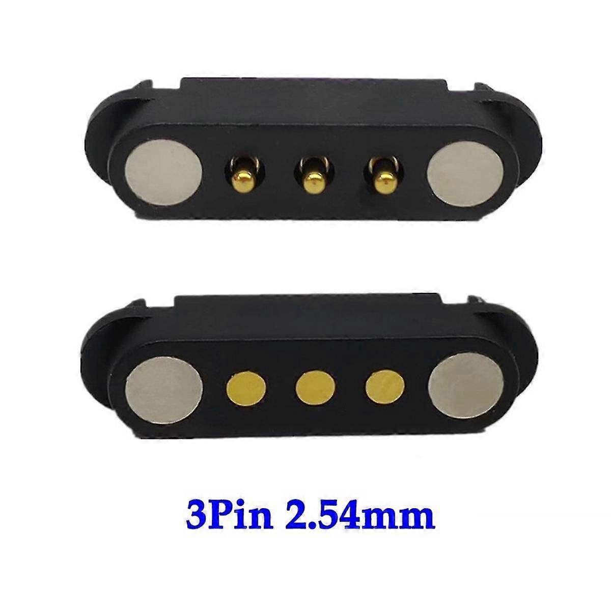 5pair 3pin Magnetic Pogo Pin Connector Pogopin Male Female Spacing 2 ...