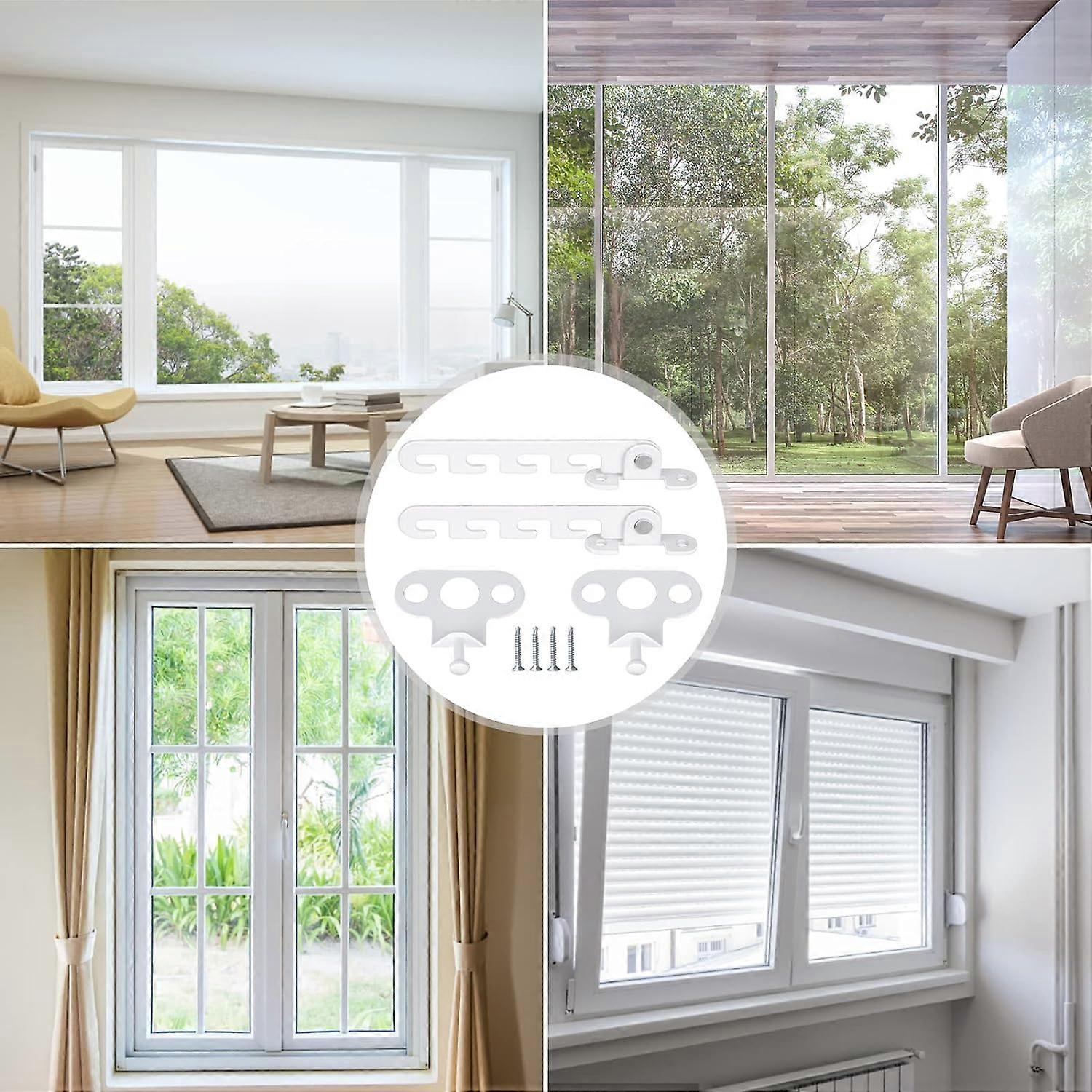 2 PCS Casement Window Restrictor (White) Window Restrictor, Window ...