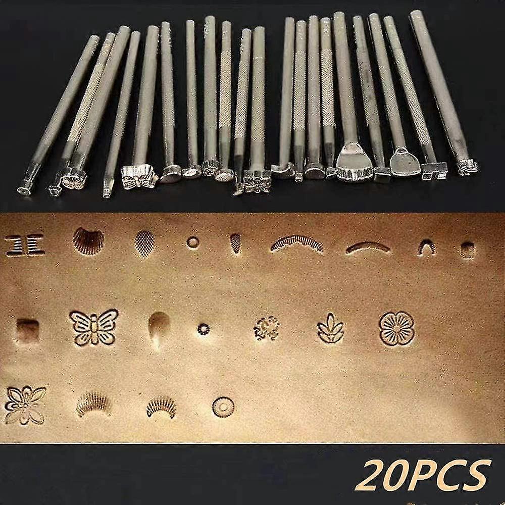 20 Pieces Leather Tooling Pads, Diy Leather Work Saddle Making Pads ...