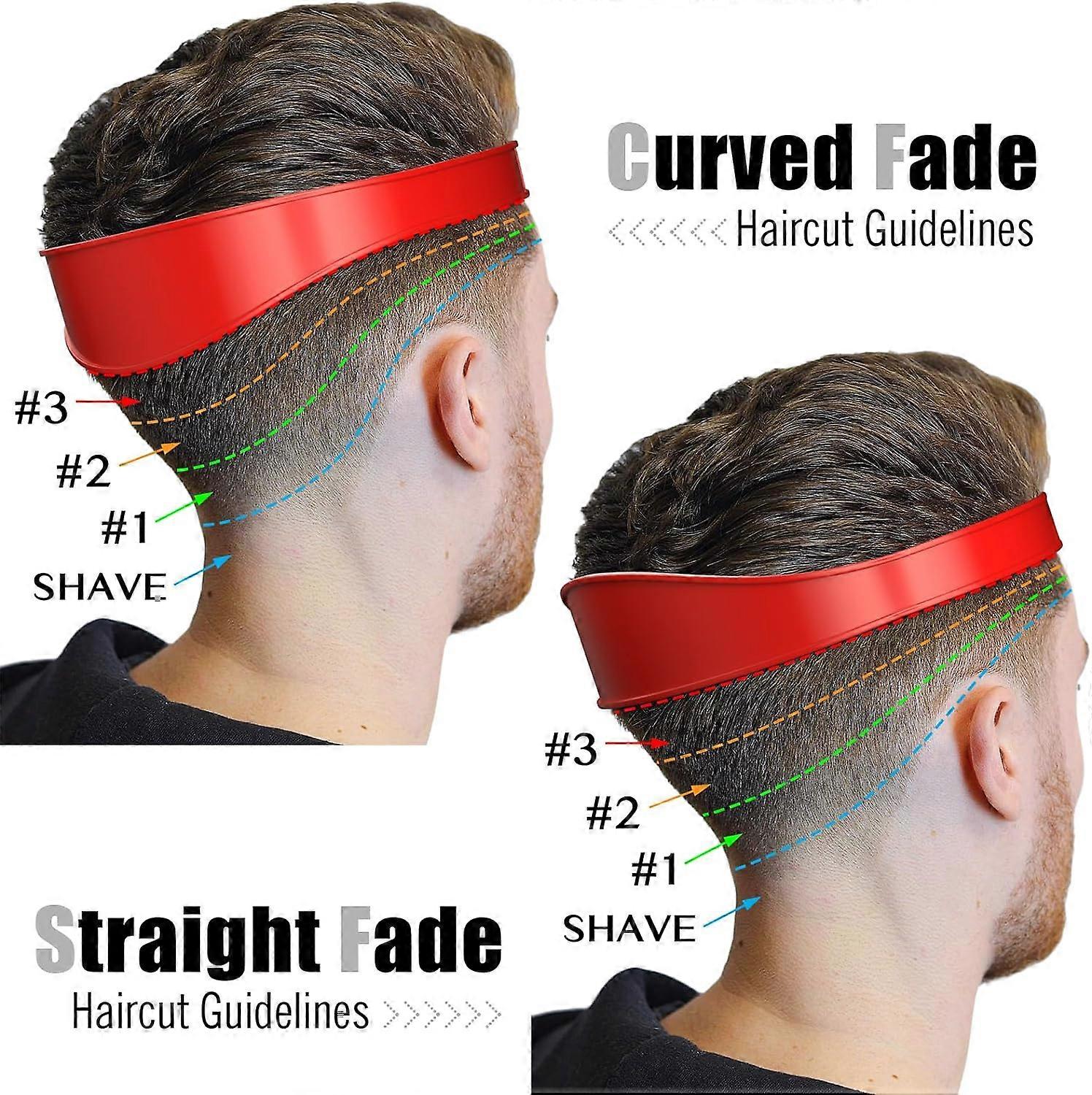 Hairline Haircut Templates Adjustable Neckline Shaving Template Guide ...