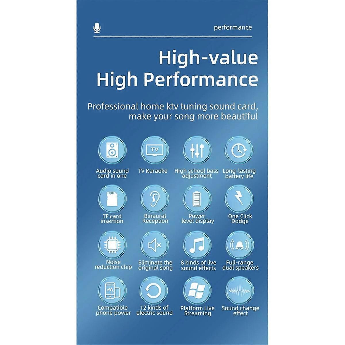 S20 Professional Audio Sound Card with Customize Sound Module Music ...