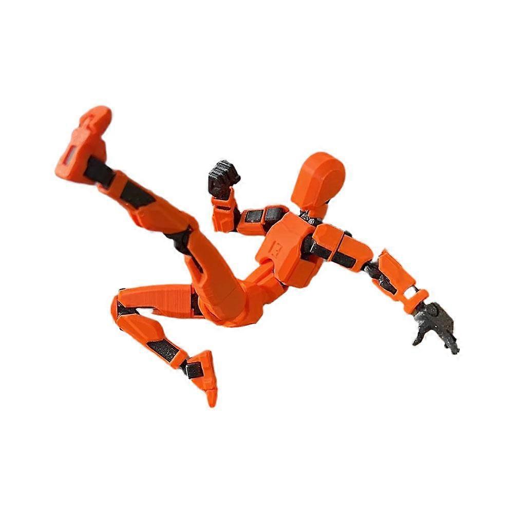 Multi-joint movable robot 2.0 3D printed human body model toy dummy 13 ...
