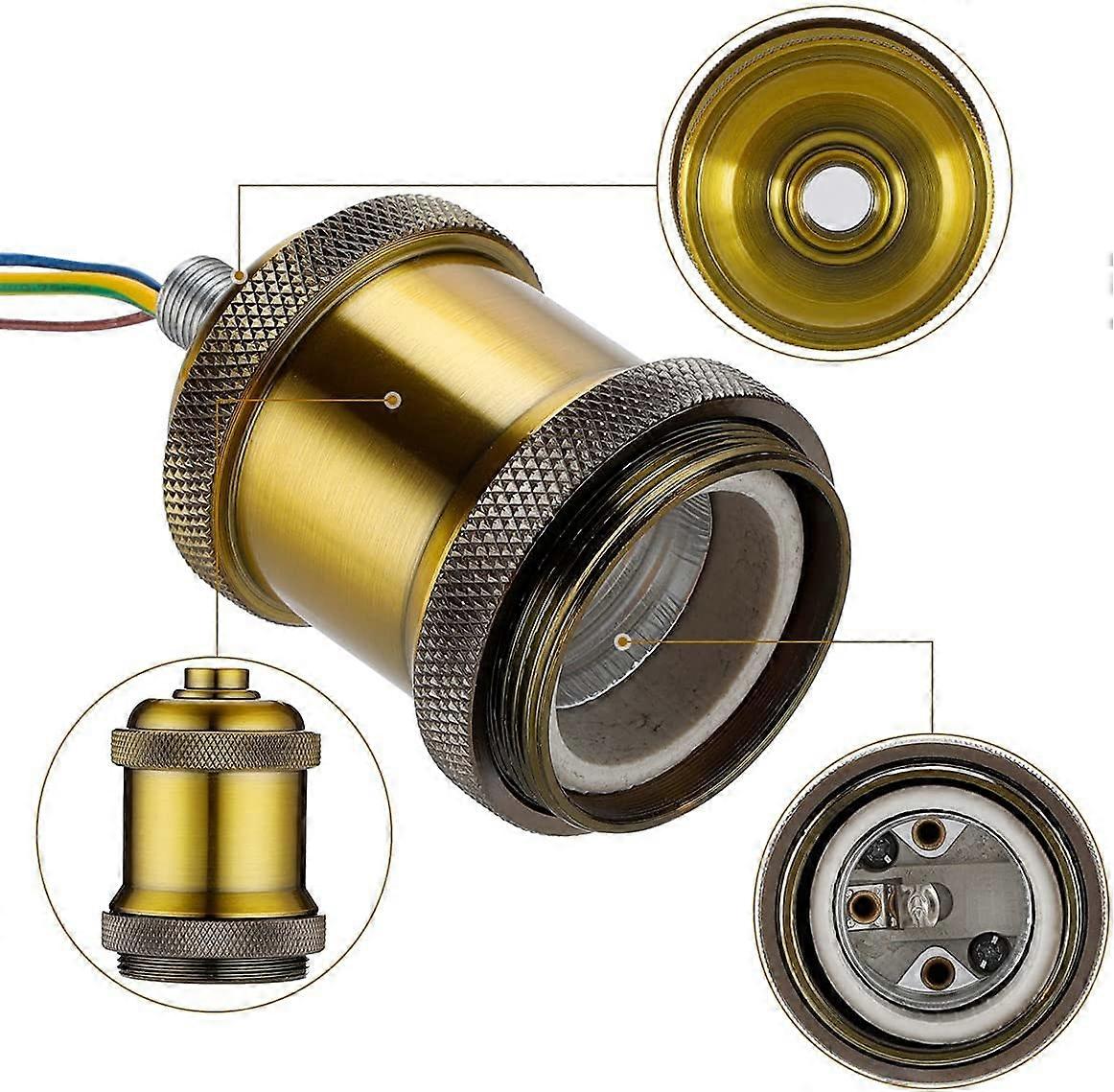 Edison Lamp Holder E27 Vintage Adapter Light Socket Retro Chandelier ...