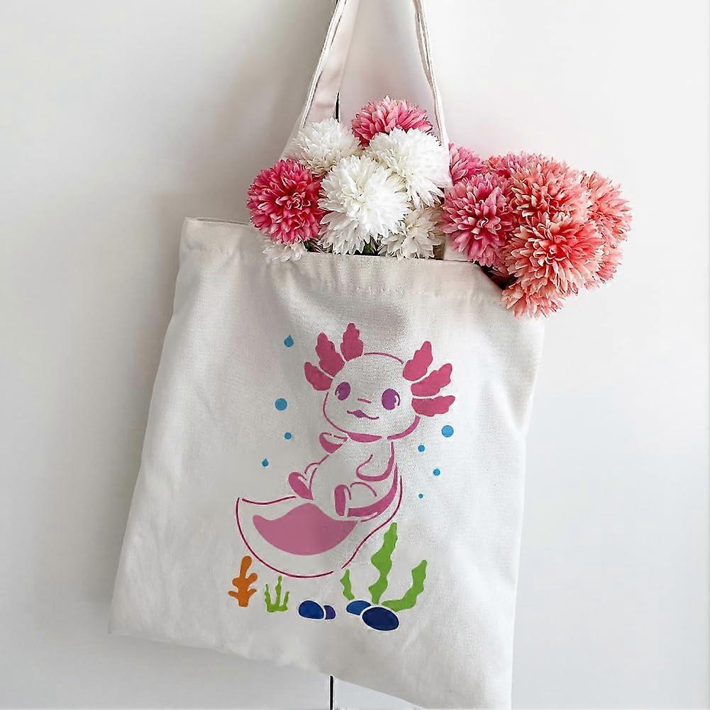 Cartoon Axolotl Stencil 8.3x11.7inch Cute Axolotl Painting Stencils ...