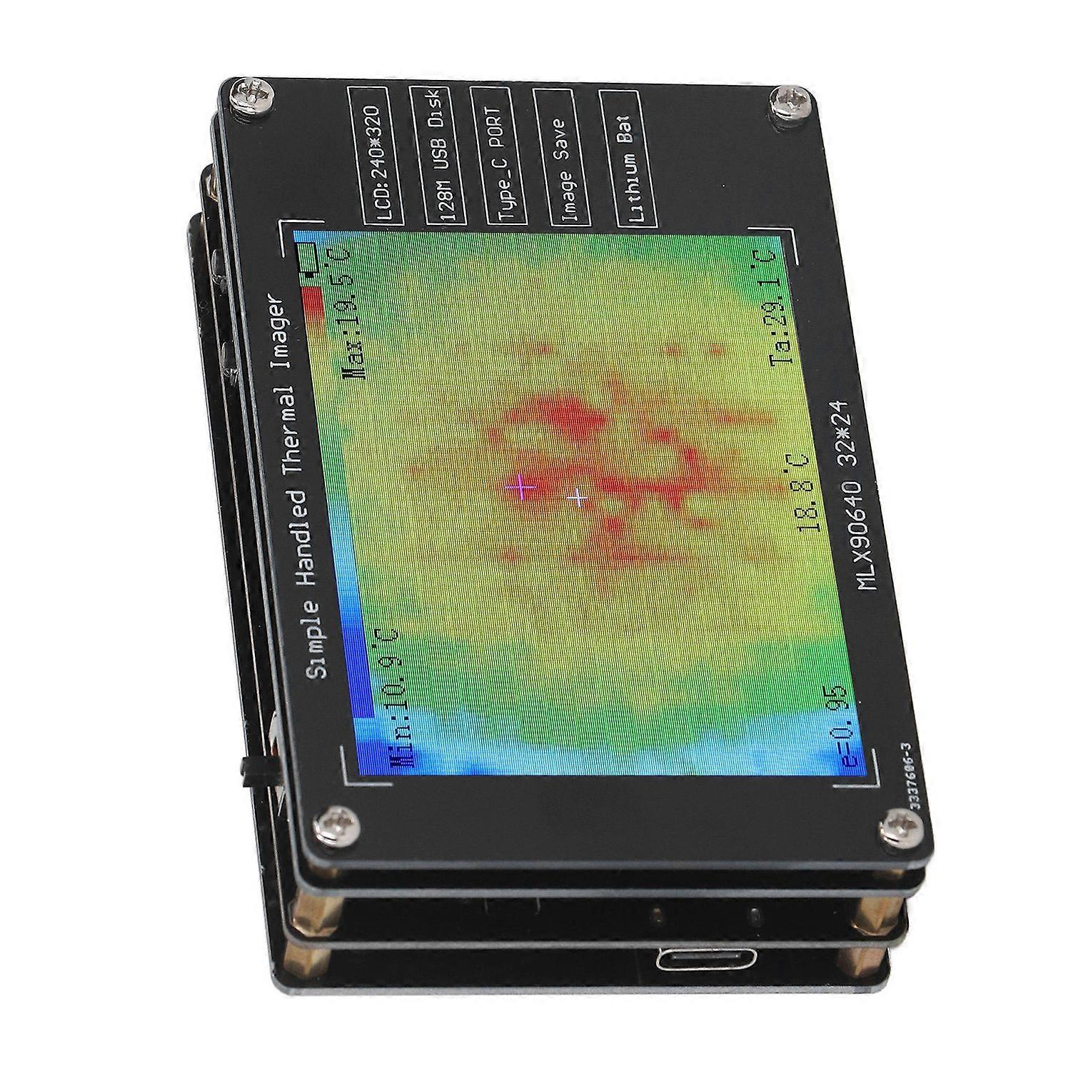 2.8in LCD Digital Thermal Imager with Battery Multifunctional Thermal ...