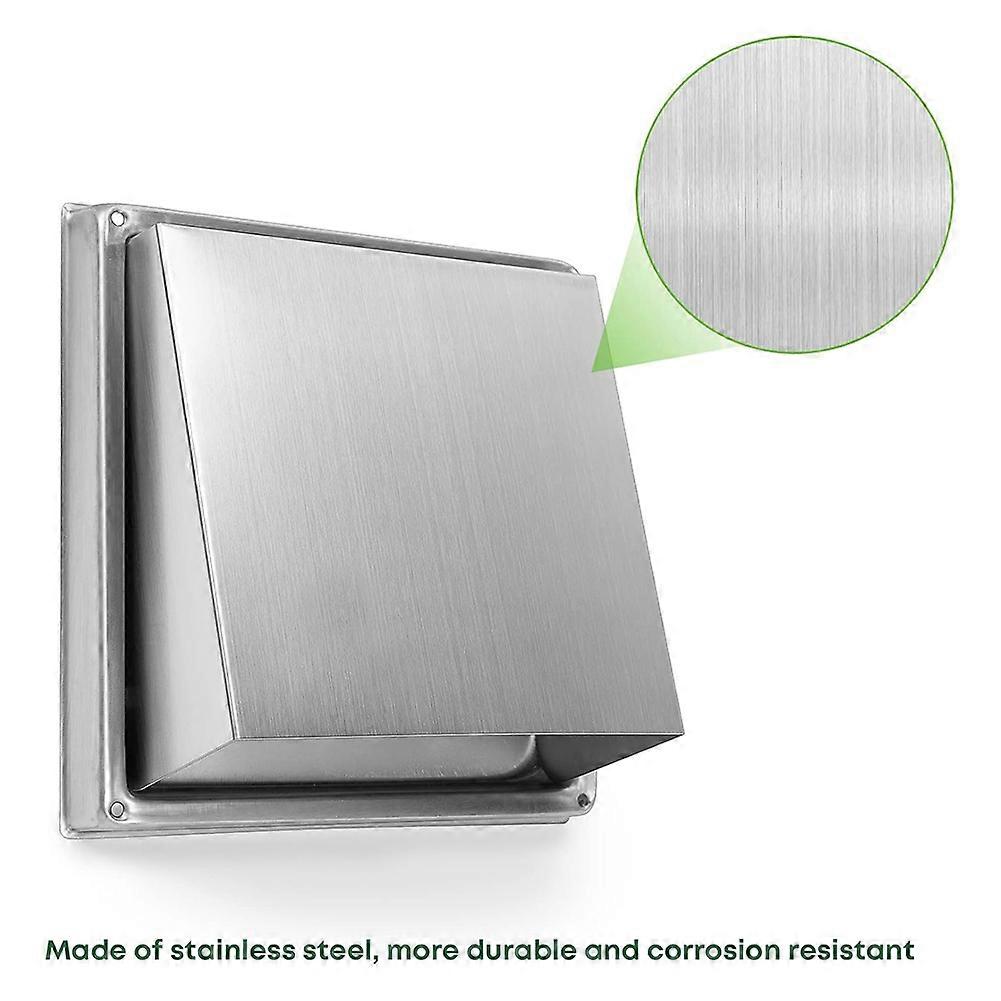 External Extractor Wall Vent Cushioned Non-Return Flap | Fruugo UK