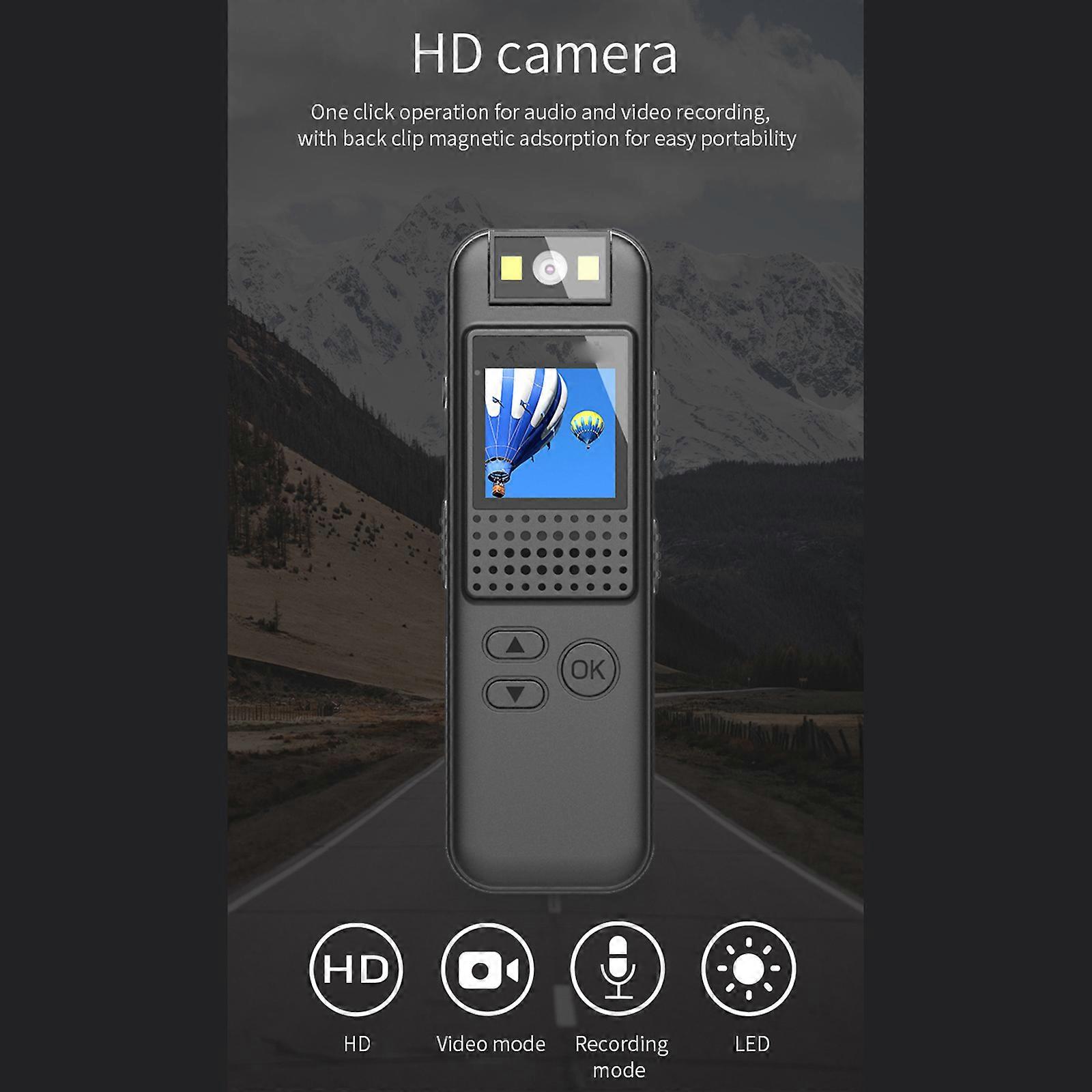 Digital Camera 1080P Police Law Enforcement Recorder Portable Small ...