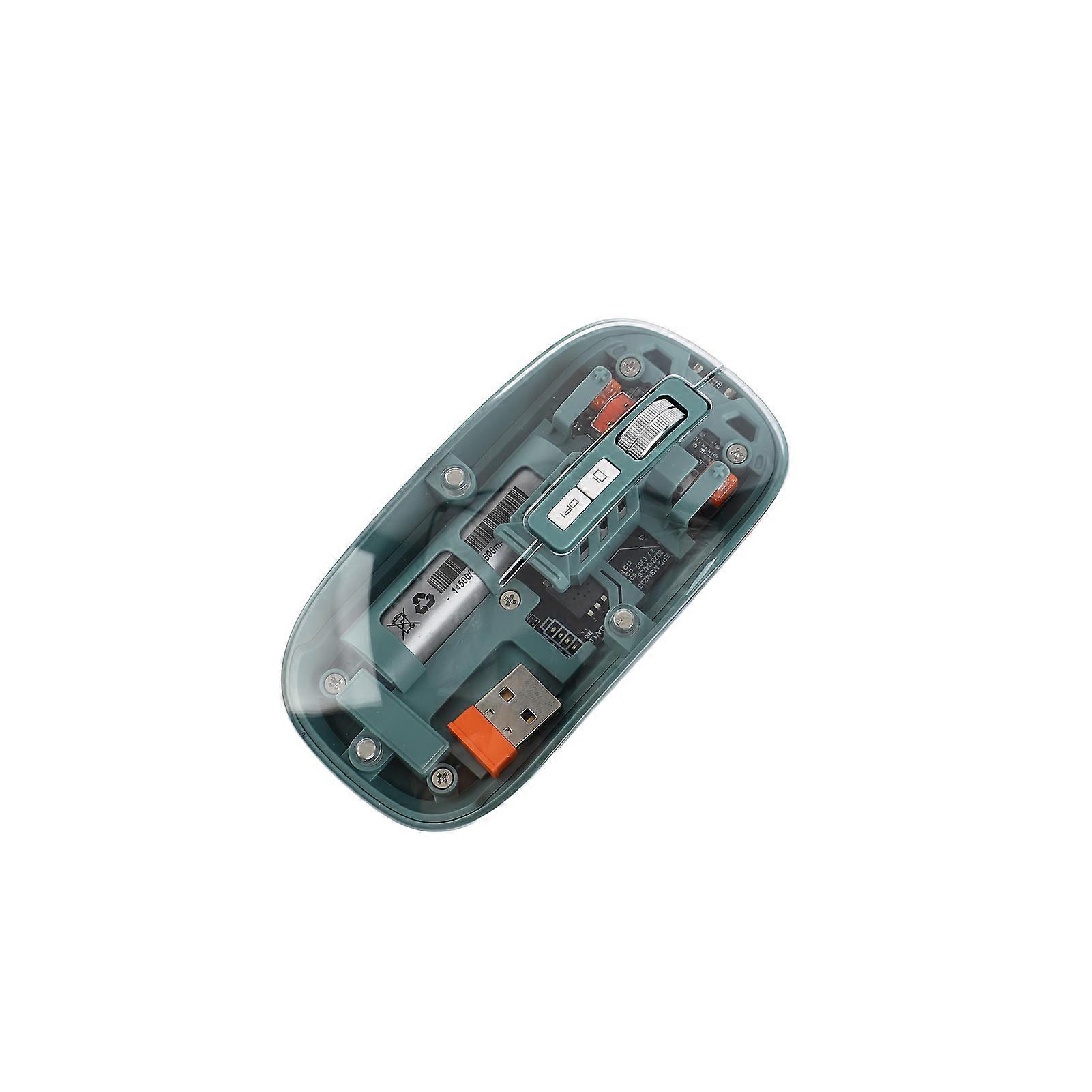 Transparent Mouse Rechargeable Wireless Mouse High-end PixArt 3065 IC ...