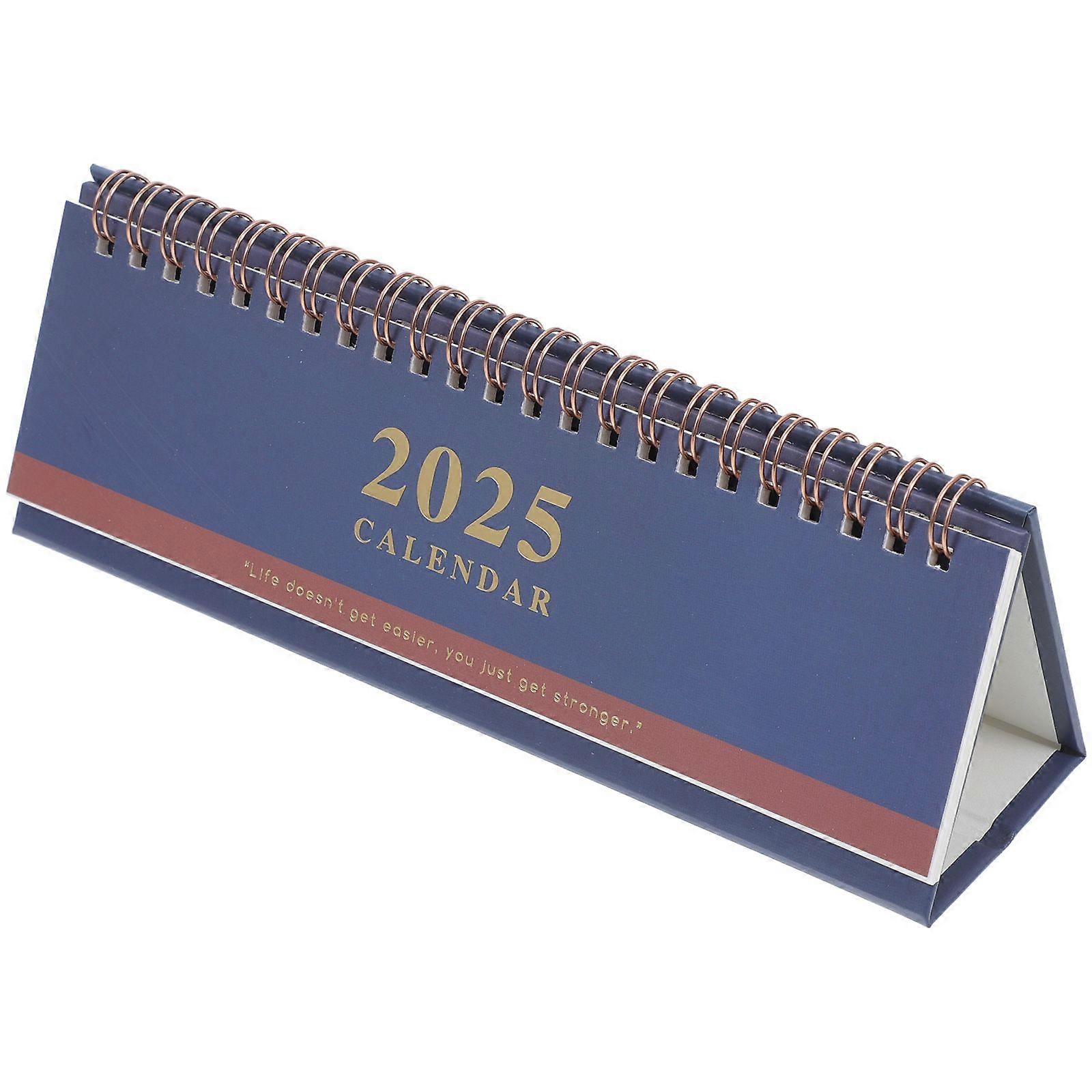 Standing Calendar Desk Stand Up Calendar Long Desk Calendar Office ...