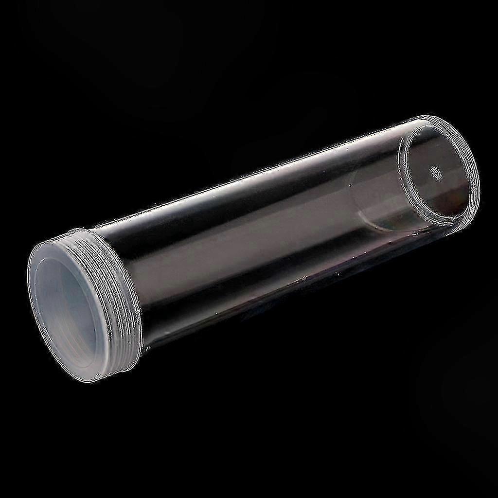 Round Plastic Coin Storage Tube with Screw Cap for 27mm Capsules or ...