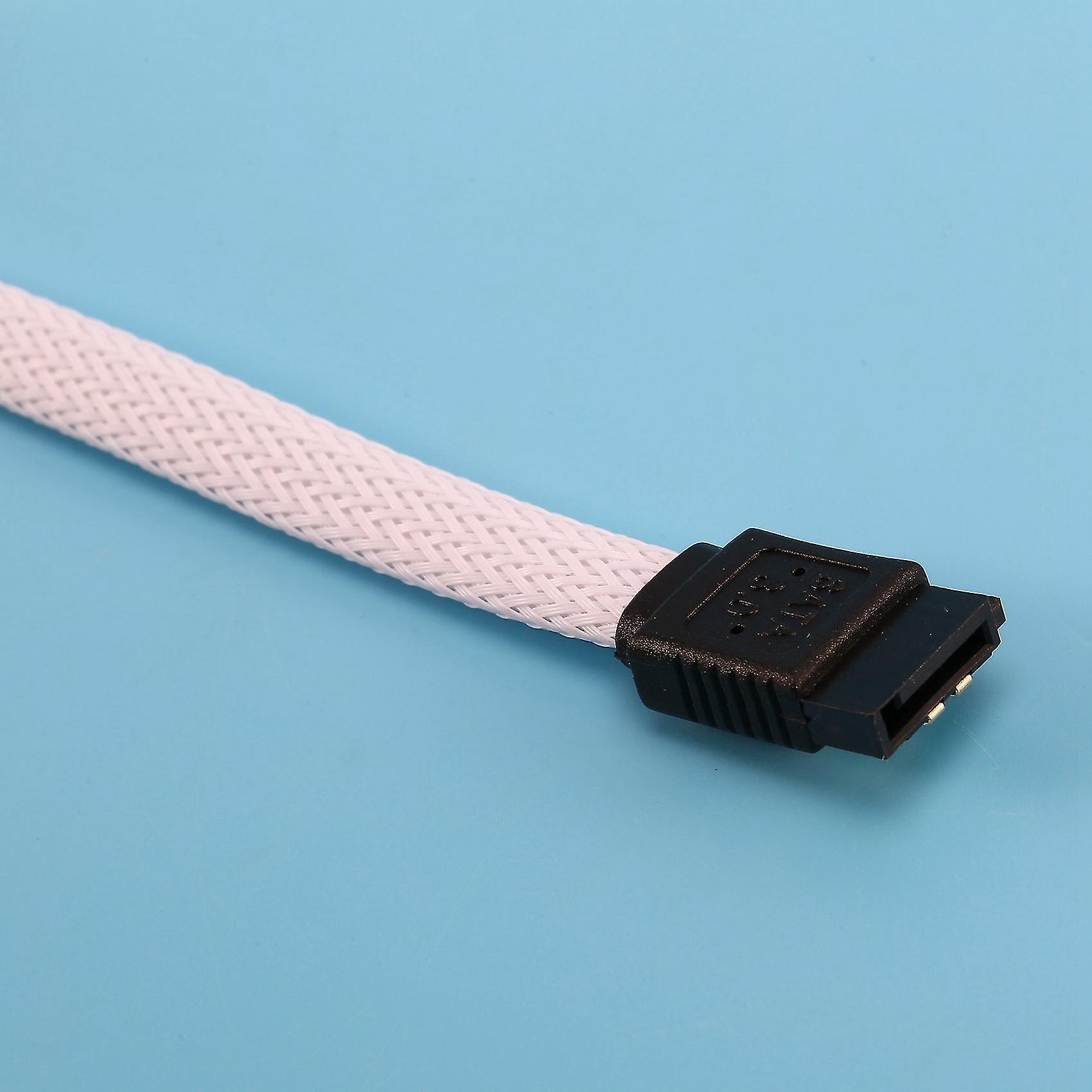 50cm Sata 3.0 Iii Sata3 7pin Data Cable 6gb/s Ssd Cables(white) | Fruugo UK
