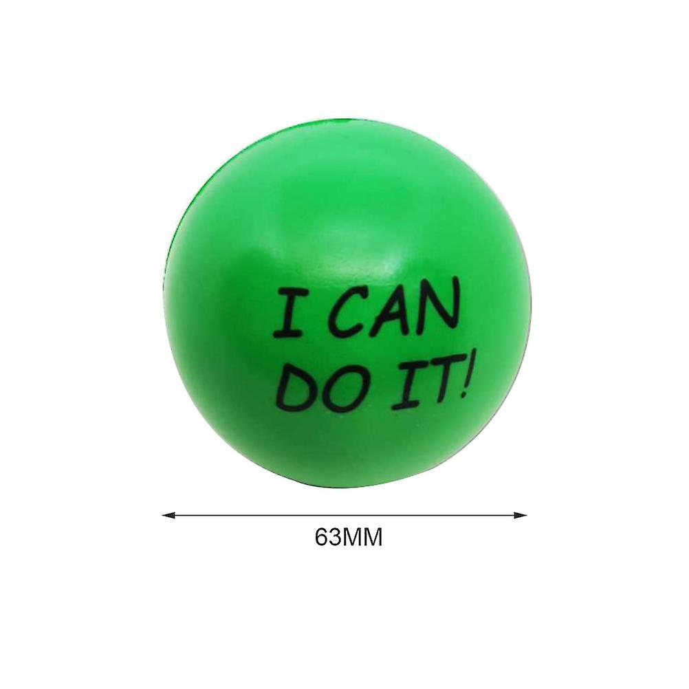 Stress Balls Decompressing Ball with Motivational Quotes Hand Exercise ...