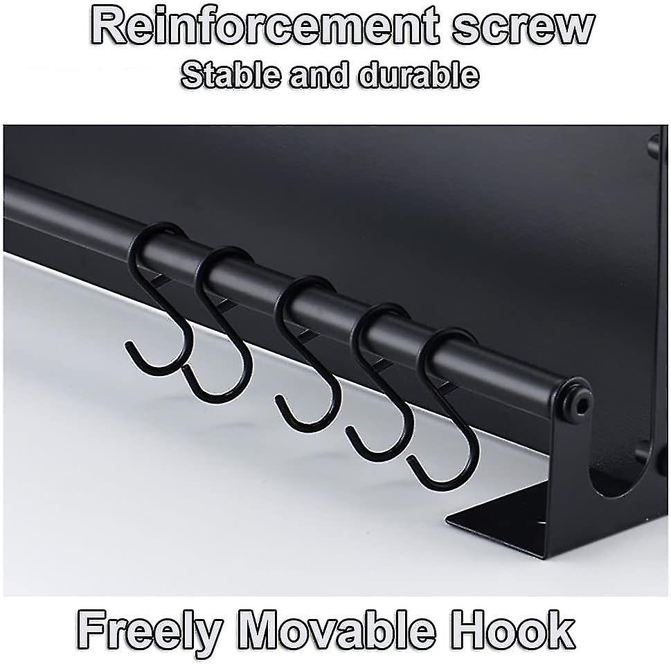 Kitchen Utensils Racks, Adhesive/drilling 2 Way Install Kitchen ...