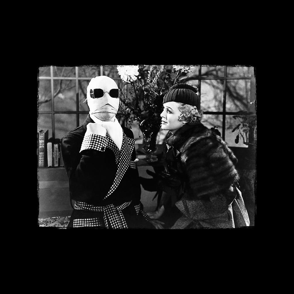 The Invisible Man And Flora Cranley Men's Hooded Sweatshirt | Fruugo UK